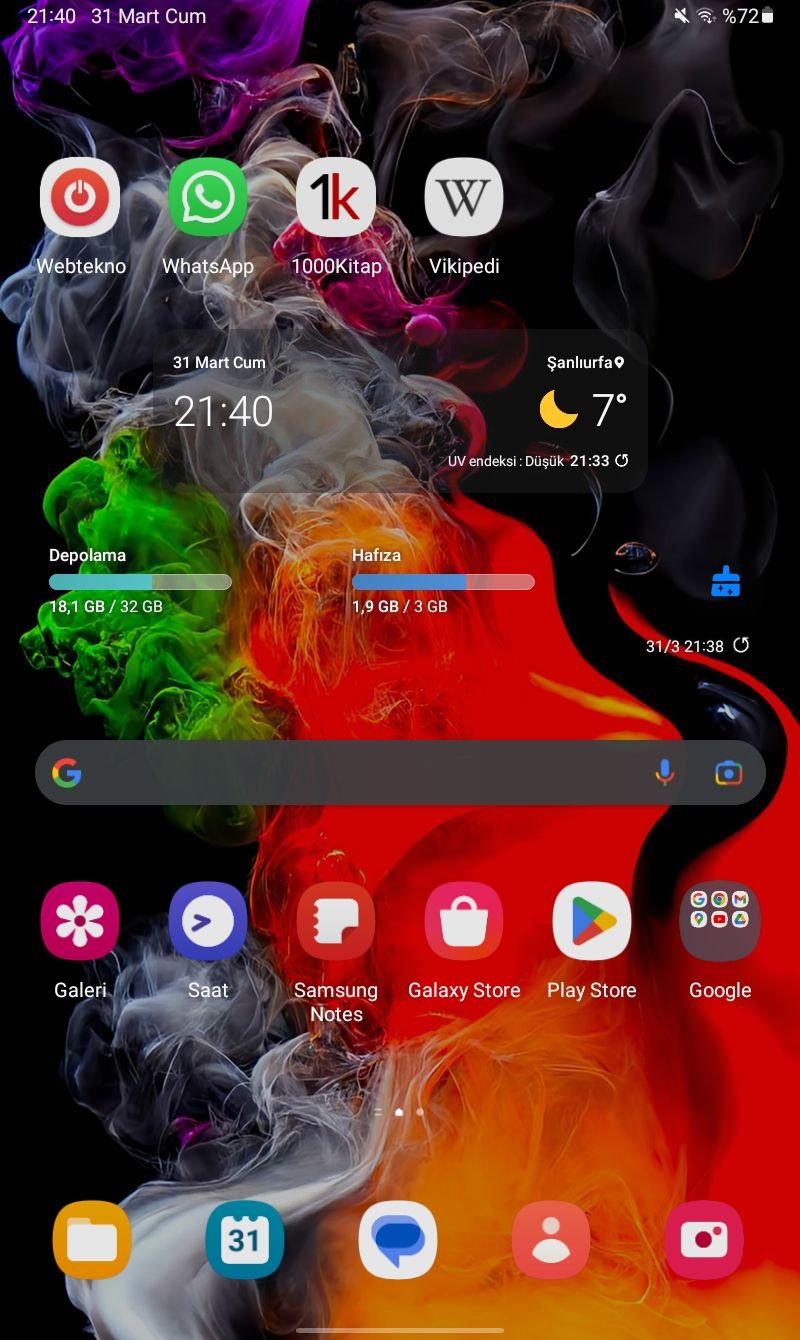 Ana ekrani paylaşma gönderisi - Samsung Members