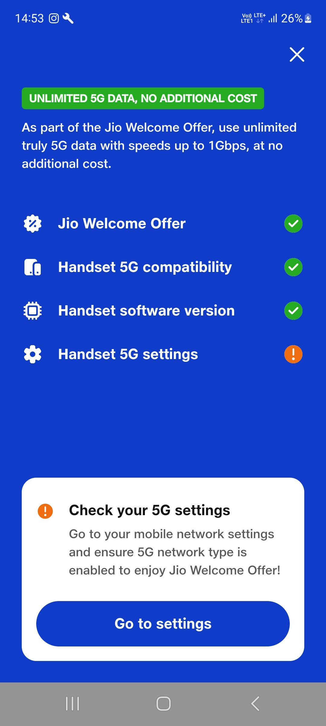 Jio 5g has database issues: S20 FE 5G workaround - Samsung Members