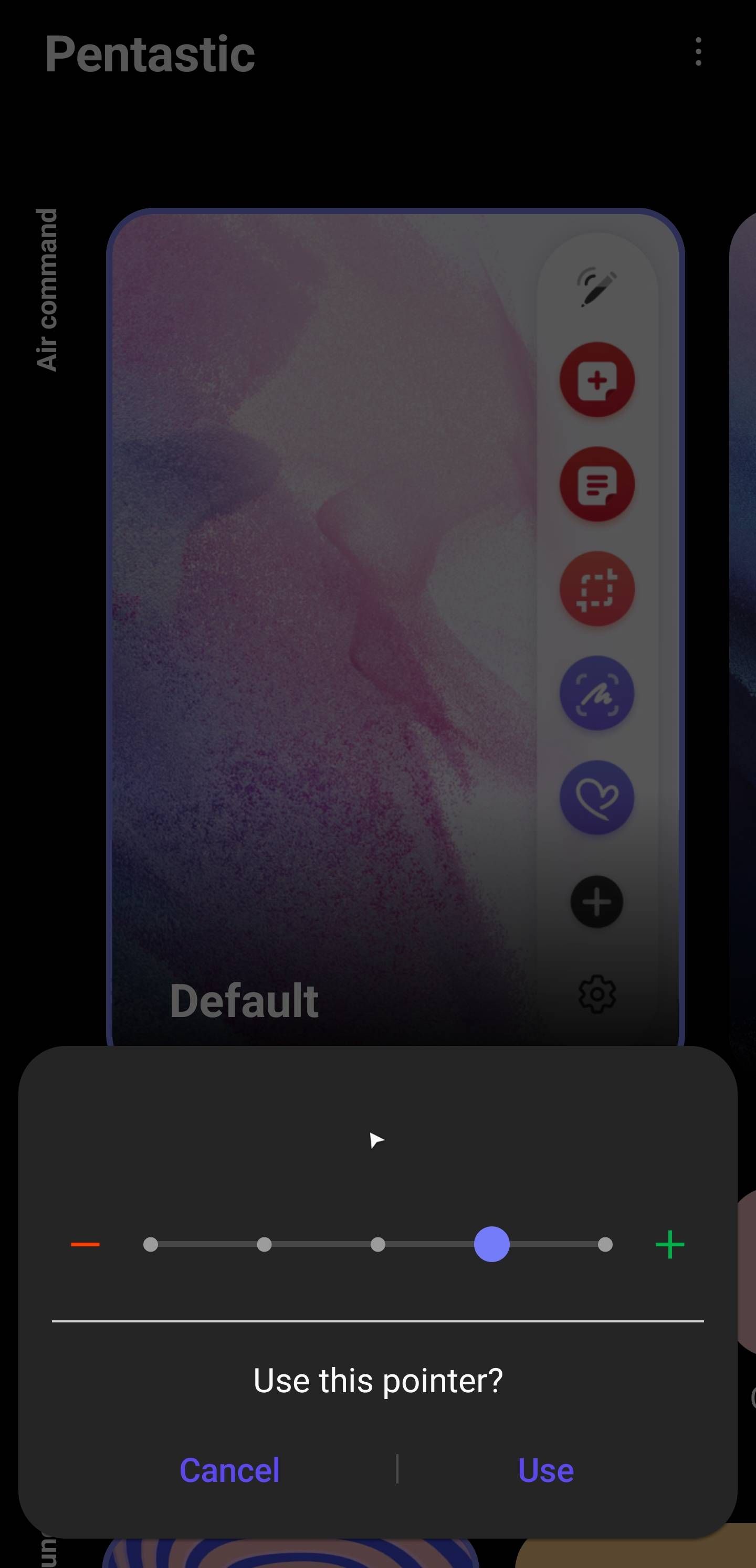 S Pen pointer size changing when screen resolution... - Samsung Members