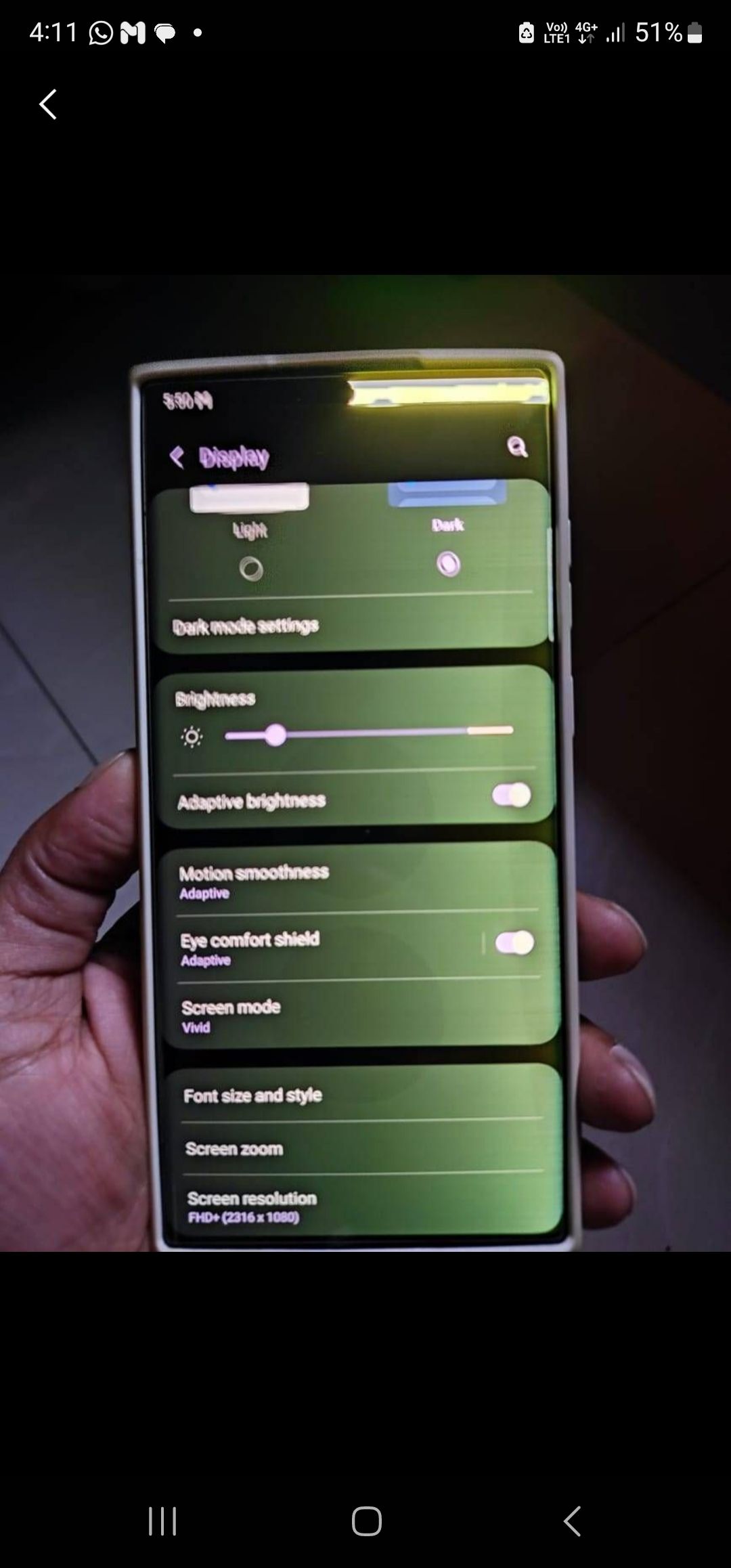 Green line on display - Page 2 - Samsung Members