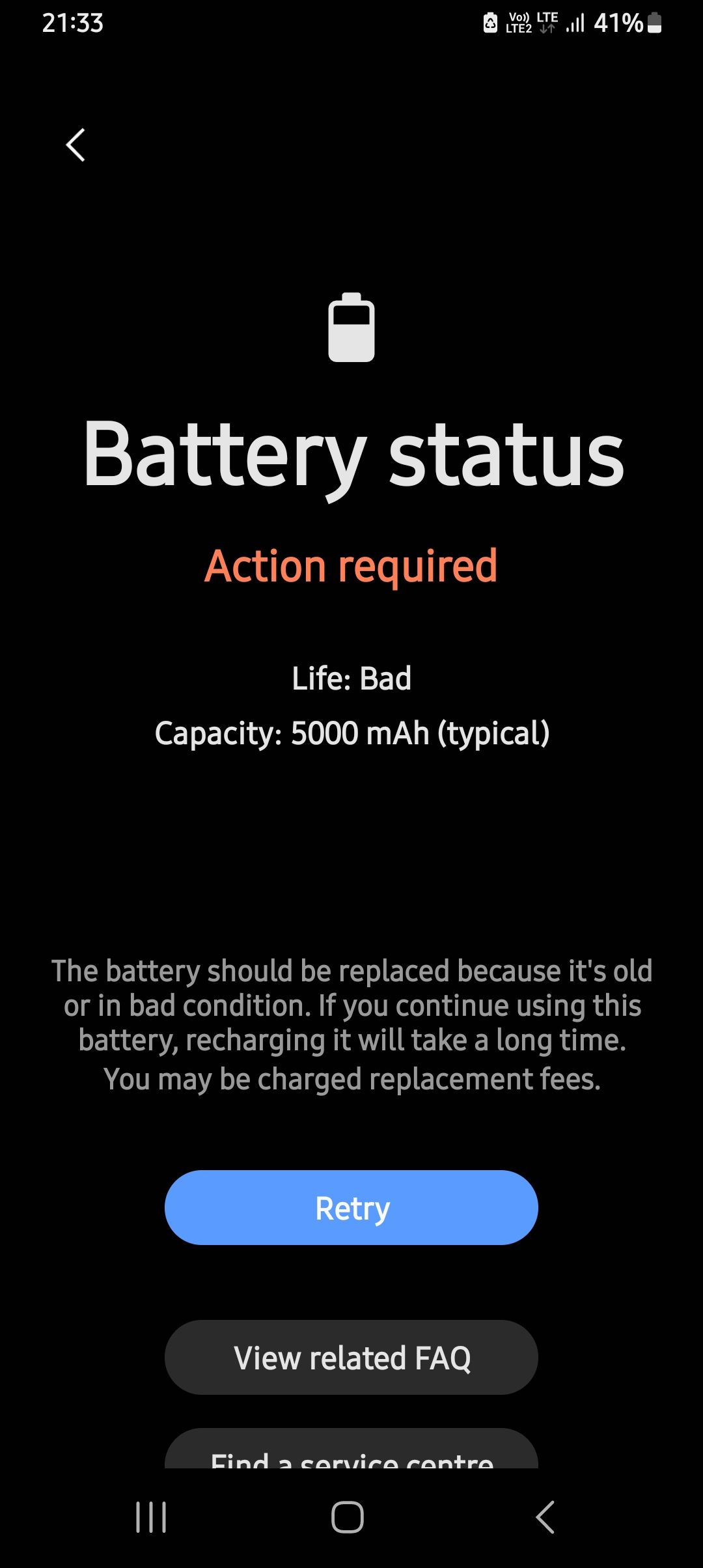 Scamsung new battery scam after one year battery s... - Samsung Members