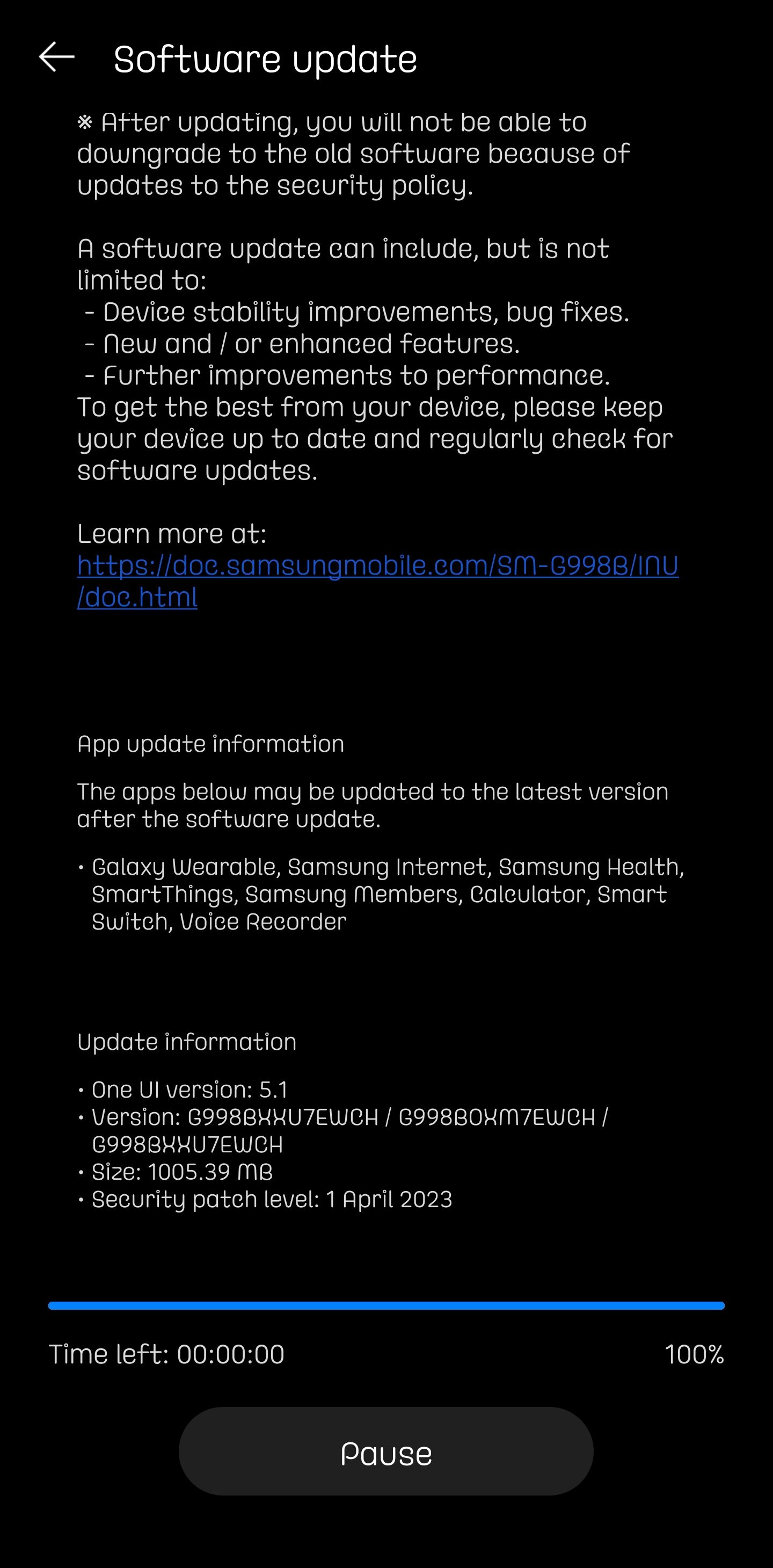 Software update - Samsung Members