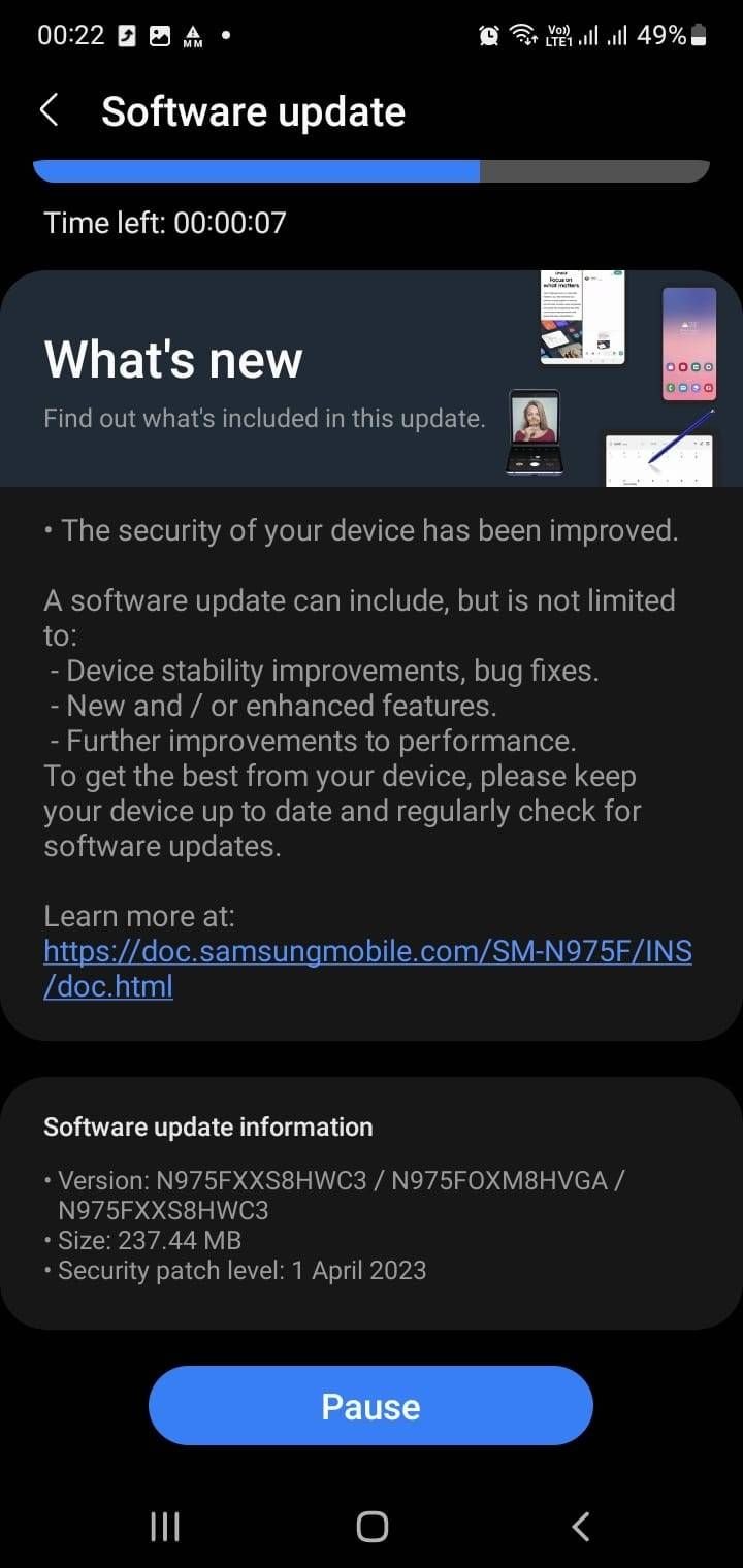 April 2023 Security Patch Samsung Note 10 plus - Samsung Members