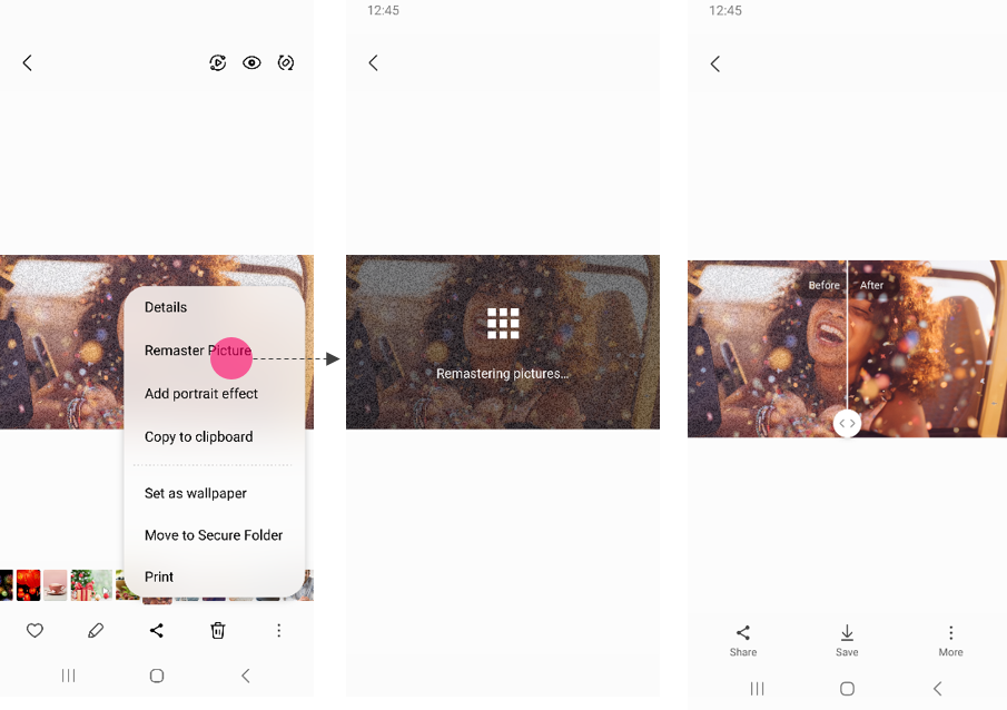 Remaster Picture - Samsung Members