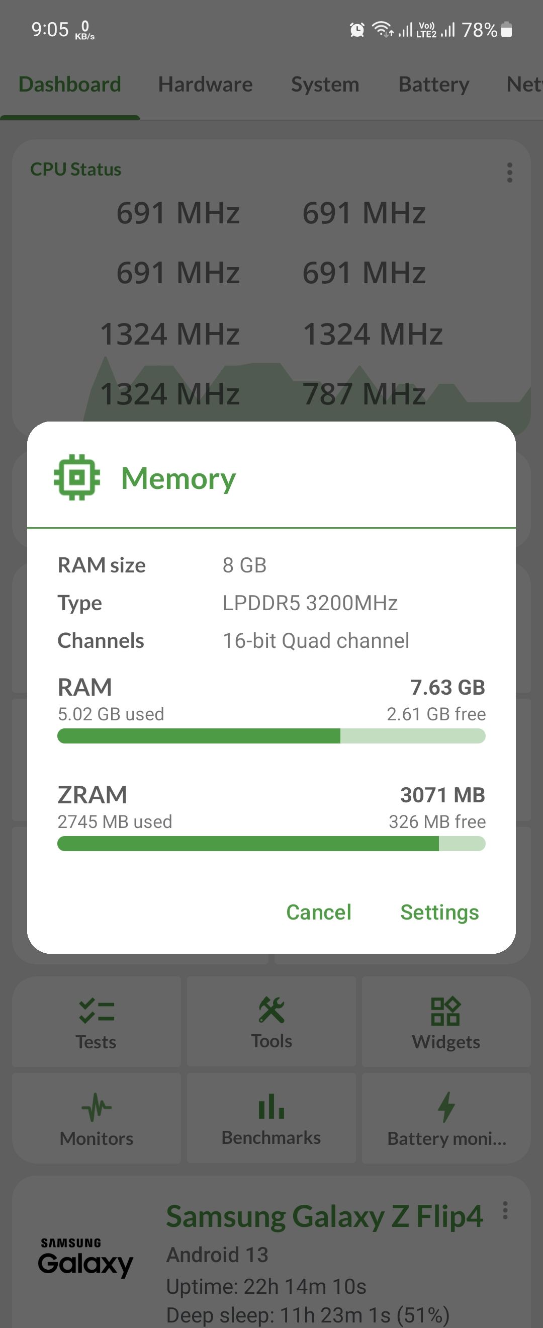 RAM+ still using storage after turning off - Samsung Members