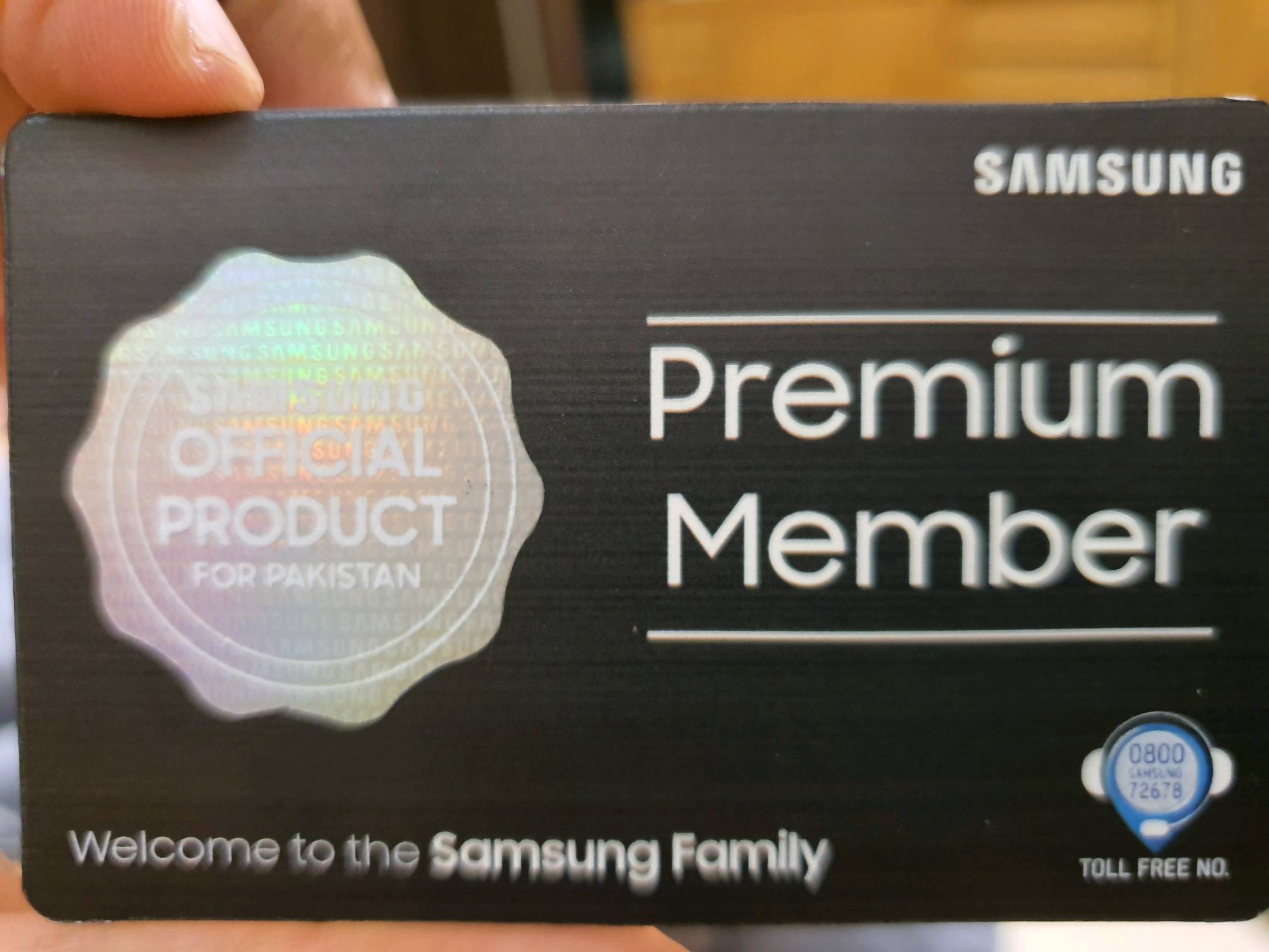 Premium Samsung Membership Card - Samsung Members