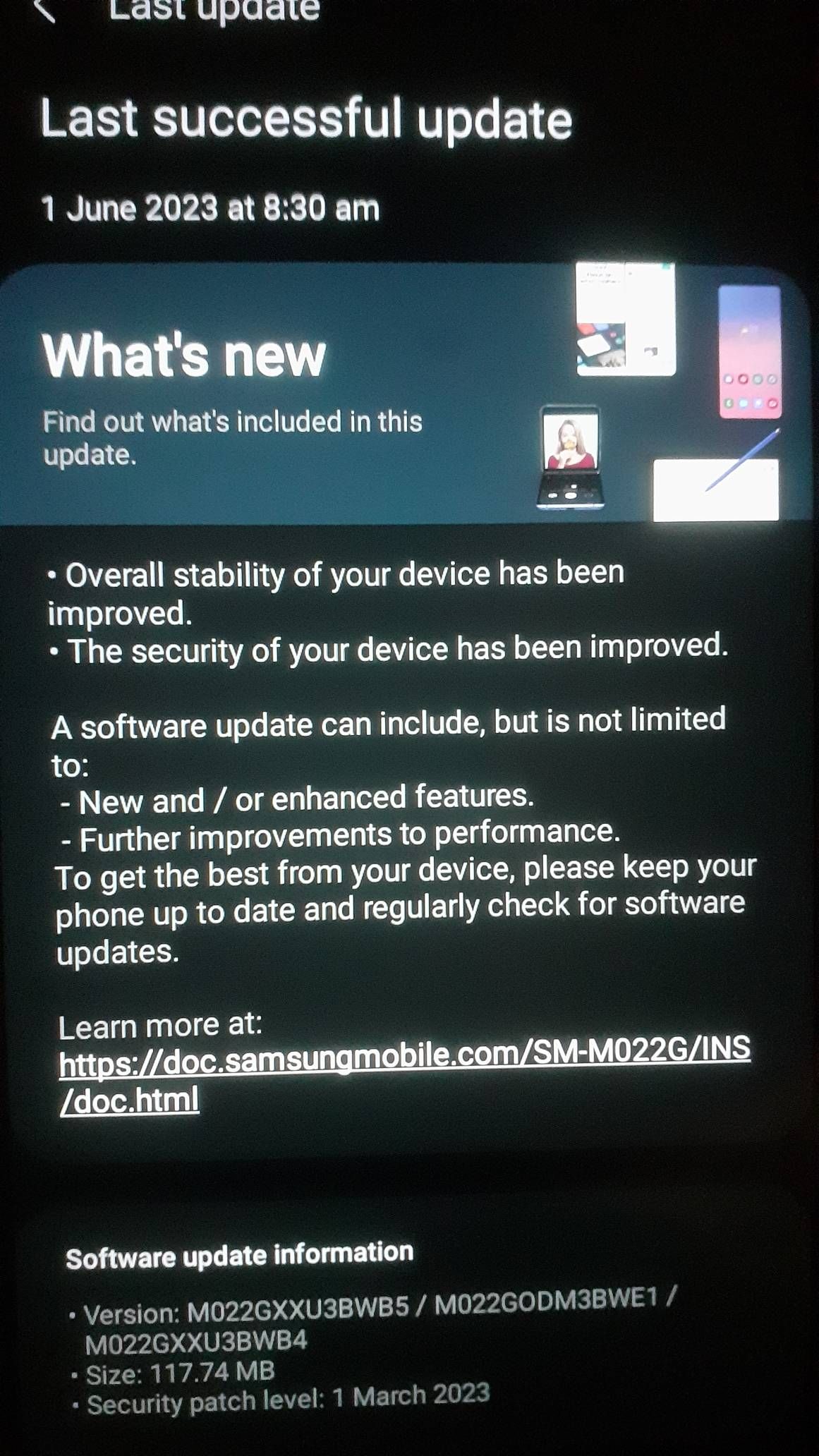 Samsung M02 new software update available today. - Samsung Members