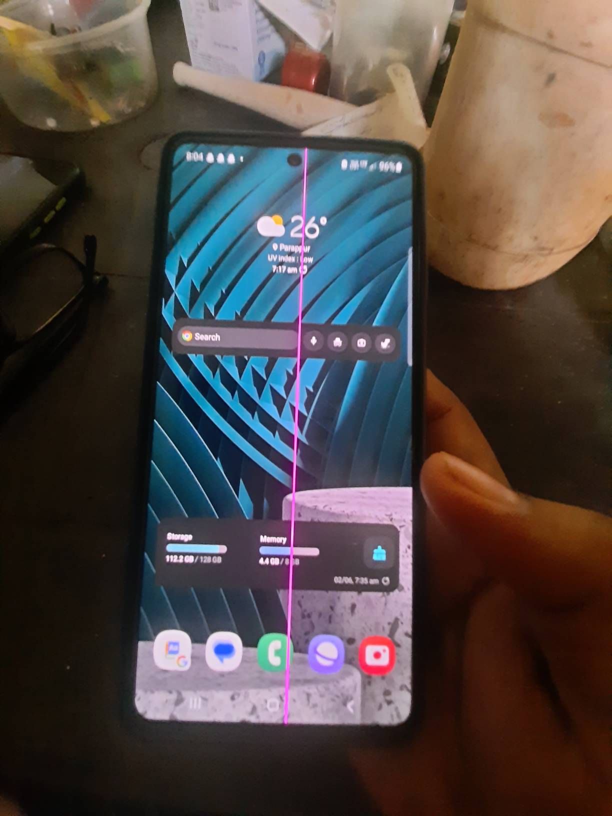 A73 red line in display - Samsung Members