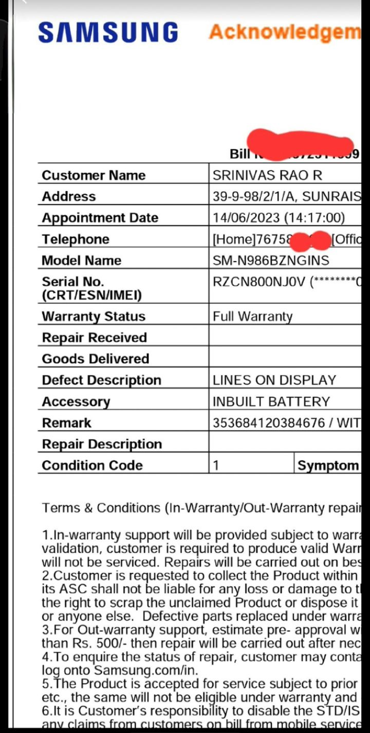 Solved: Green/Pink lines issue fixed on Note 20 Ultra for ... - Samsung ...