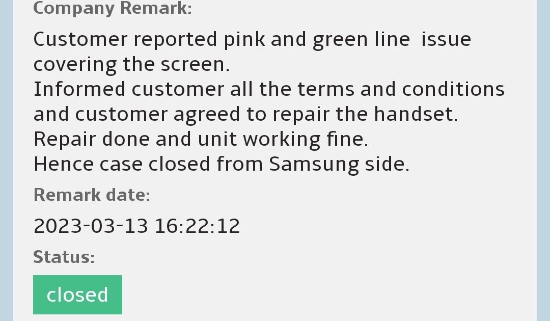 Solved: Green/Pink lines issue fixed on Note 20 Ultra for ... - Samsung ...