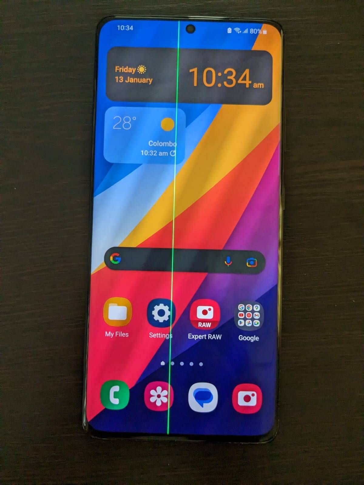 Galaxy s21+ Green line issue : Response by Samsung - Samsung Members