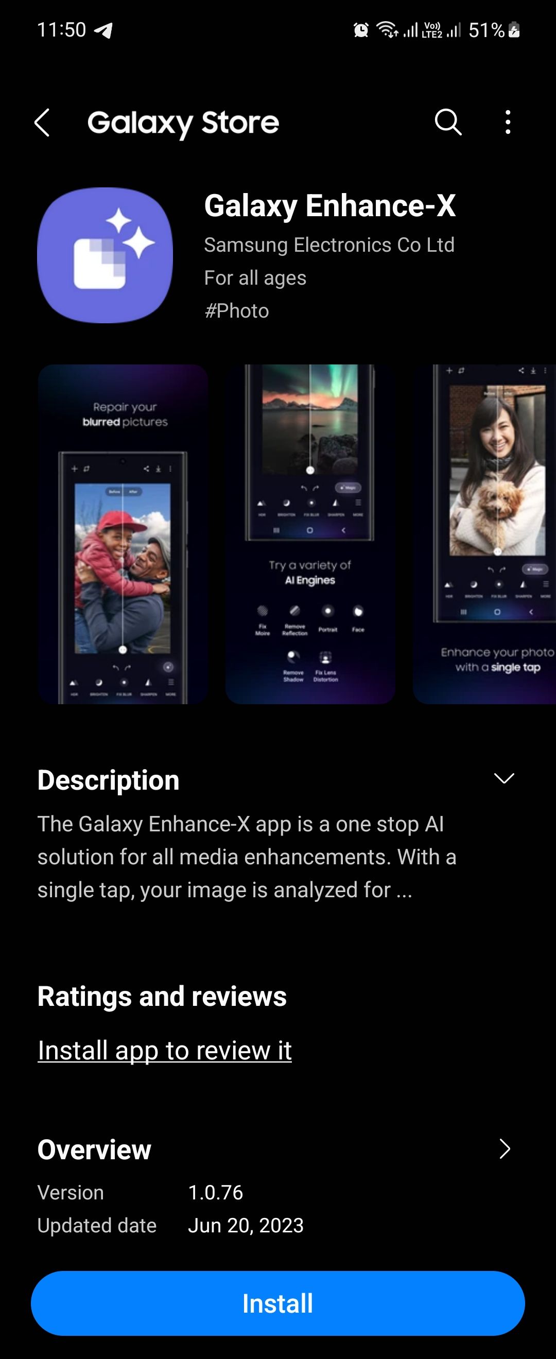 Samsung's Galaxy Enhance-X app is available for th... - Samsung Members