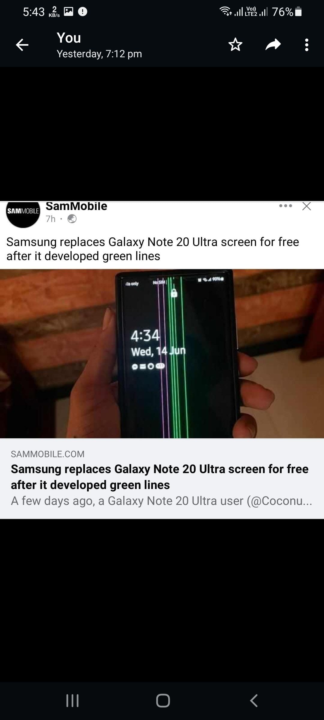 Lines of frustration - Samsung Members