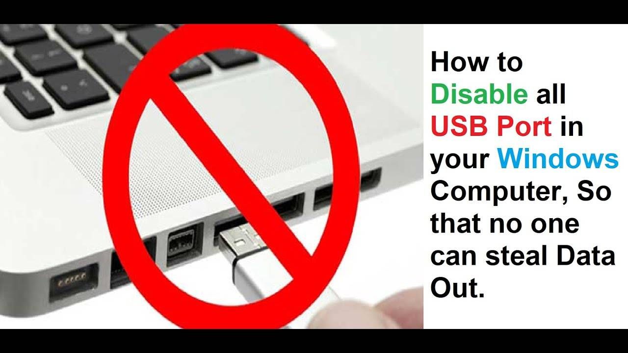 How to Disable all USB Port in your Windows Comput... - Samsung Members