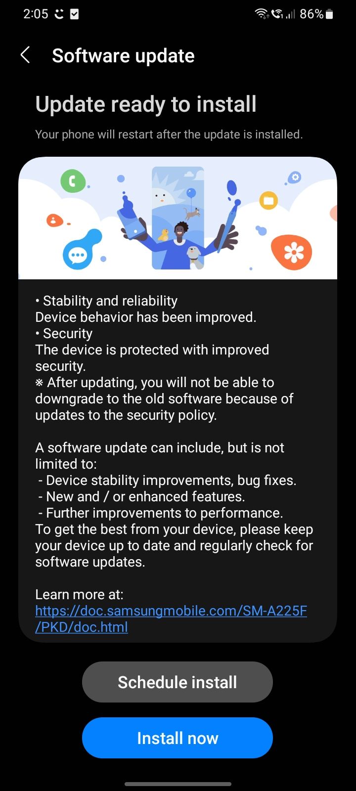 Samsung Galaxy A22 4G June 2023 Security Update - Samsung Members