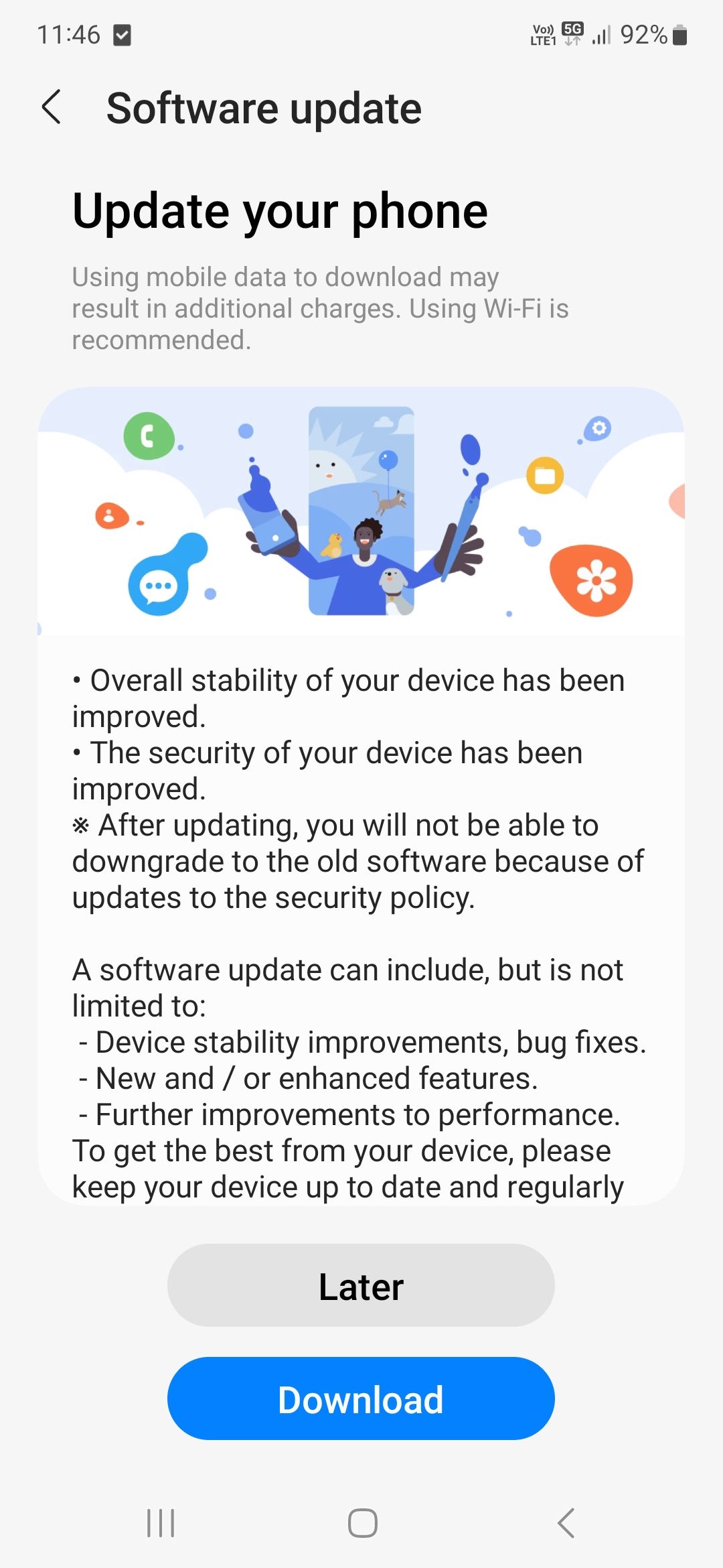 Software Update for Galaxy A54 5G - Samsung Members