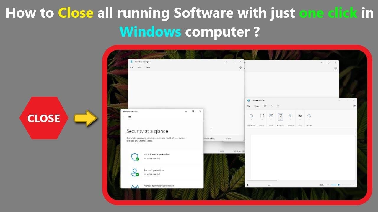 How to Close all running Software with just one cl... - Samsung Members