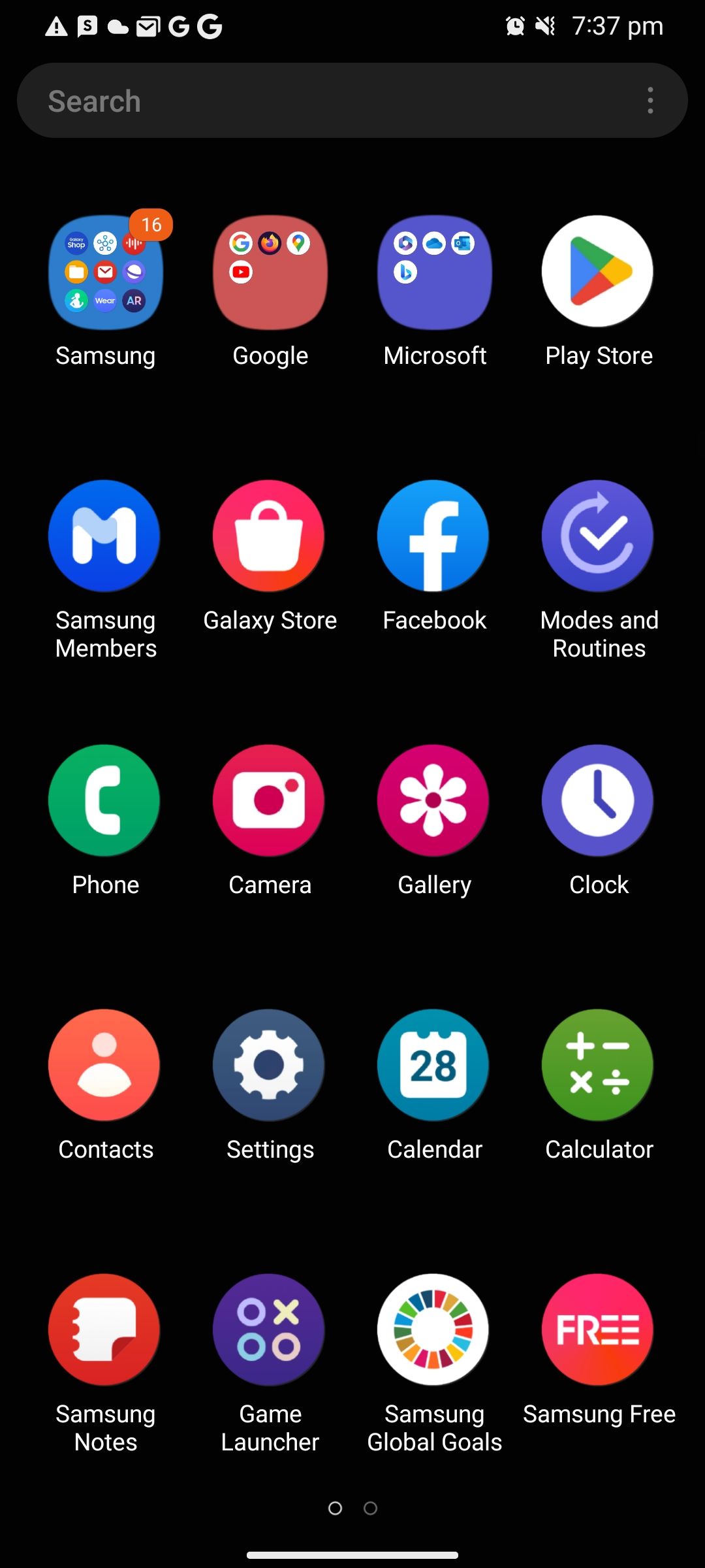 Opinion about the home screen - Samsung Members