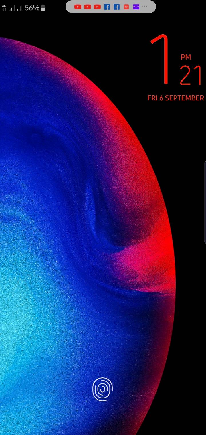 the best looking lock screen layout on my s10plus - Samsung Members