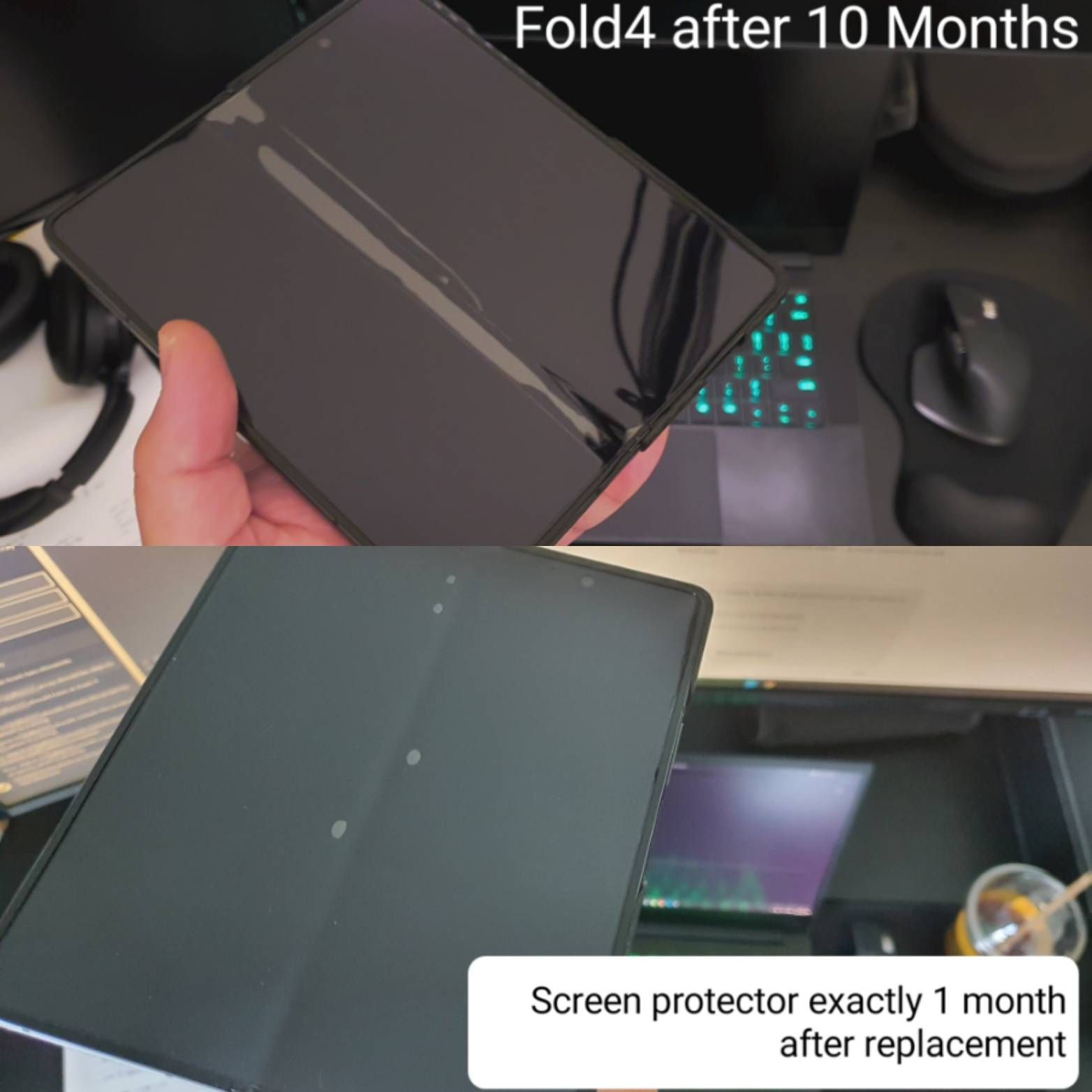 Z Fold4 Inner Display Screen Protector Peeling Off - Samsung Members