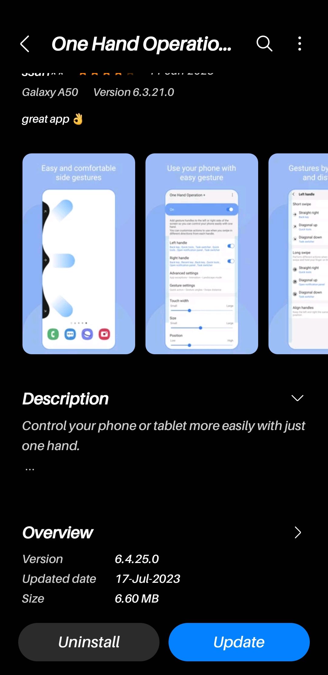 Update For Samsung One Hand Operation + - Samsung Members