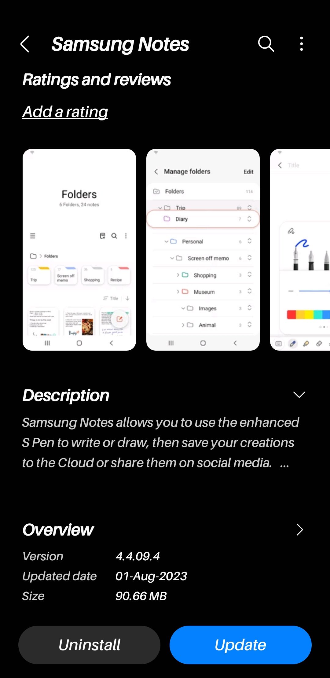 Update For Samsung Notes - Samsung Members