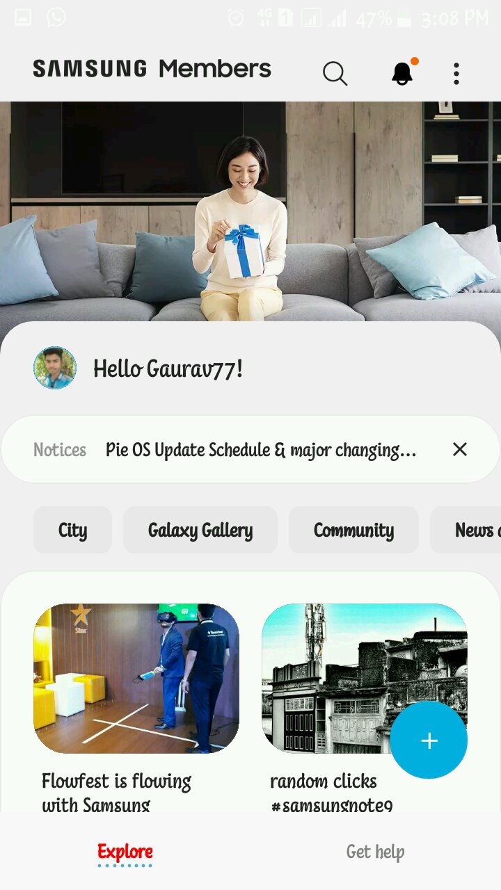 Samsung Members App new ui and features - Samsung Members