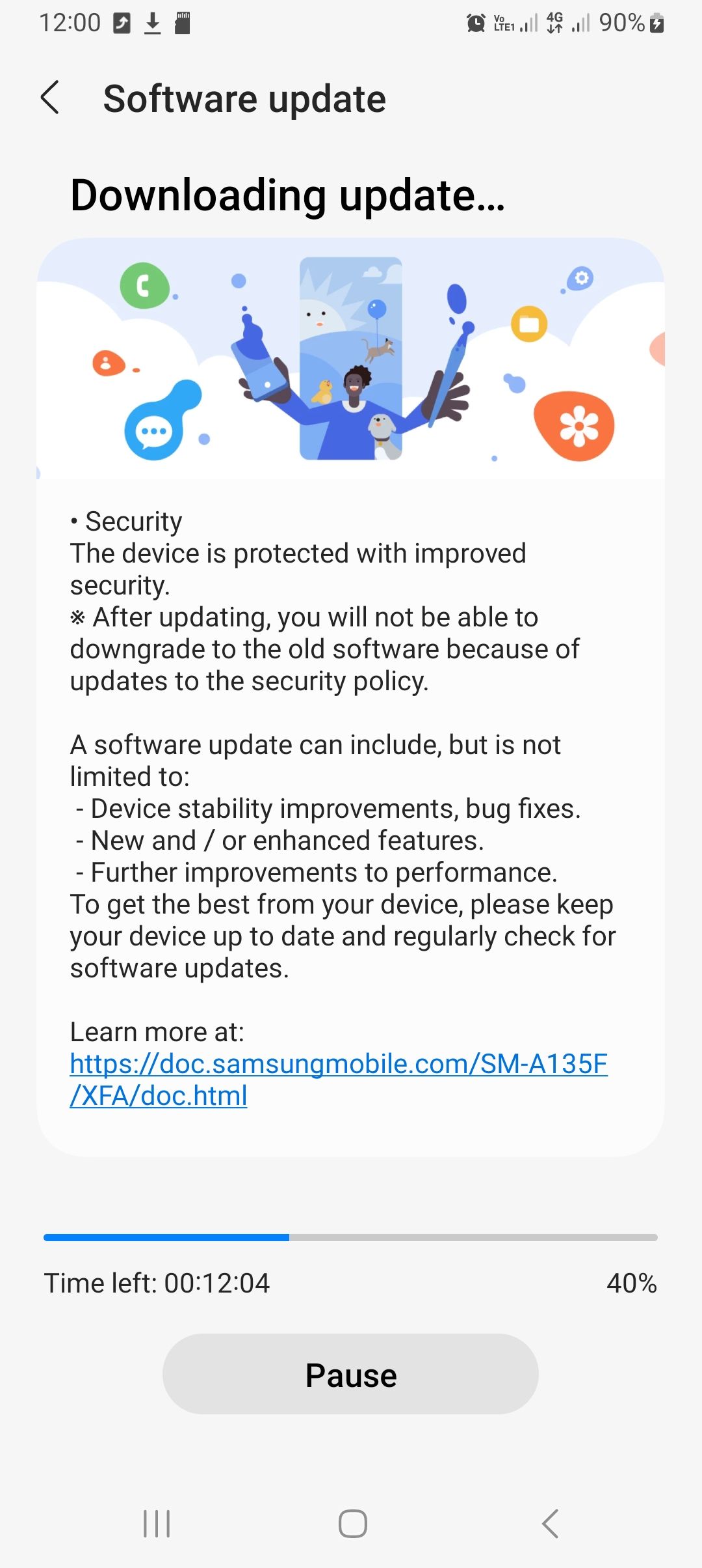 Samsung a13 4g security patch - Samsung Members
