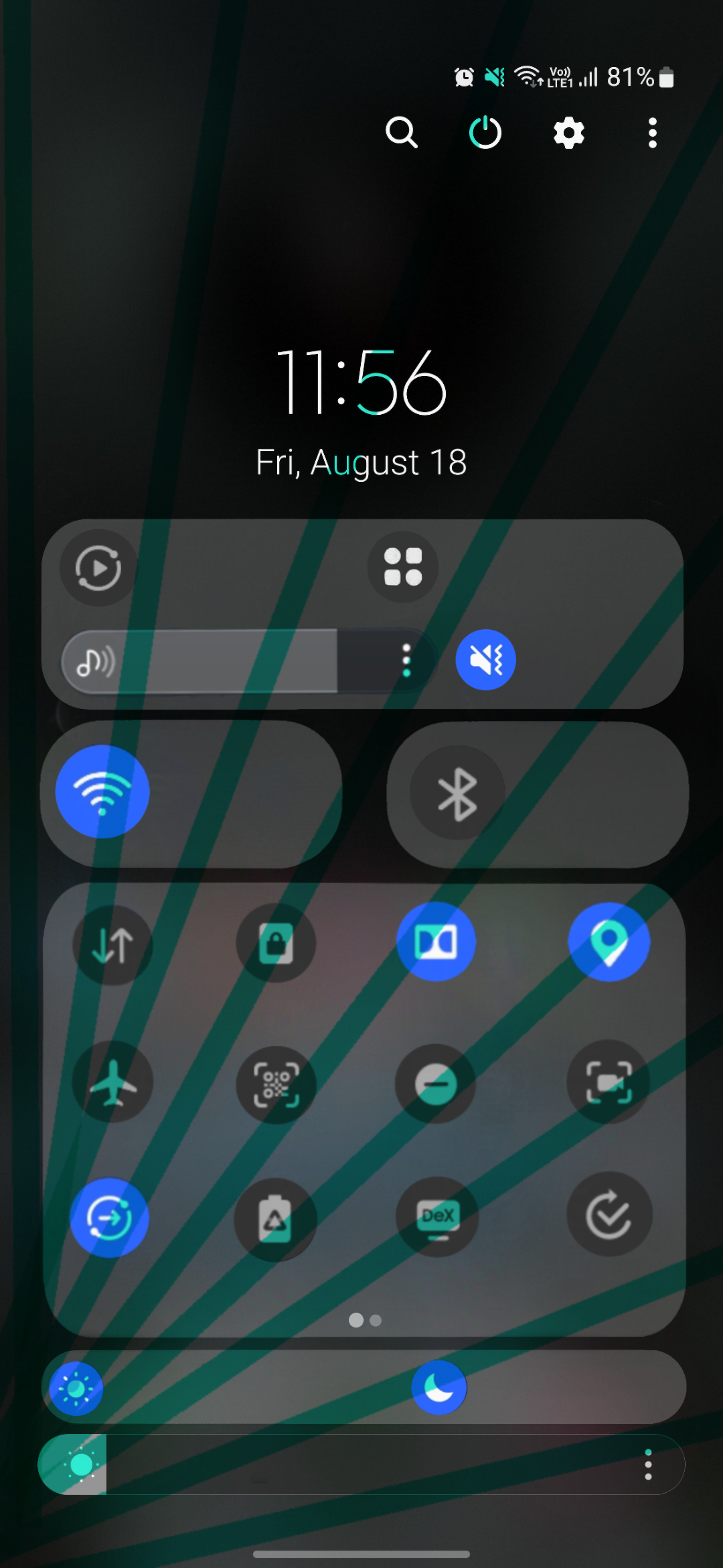 One UI 6 control panel. (OC) - Samsung Members