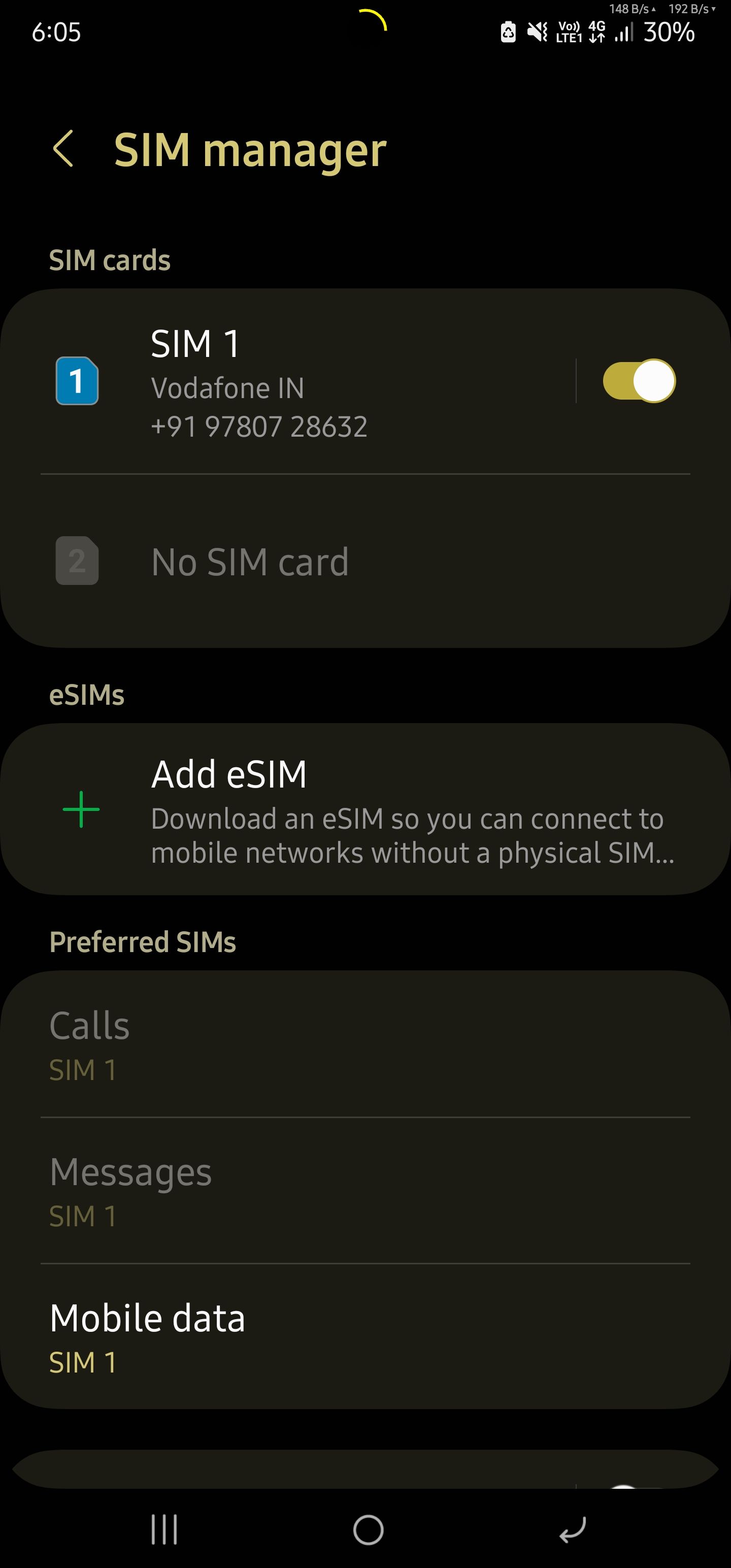 E sim - Samsung Members