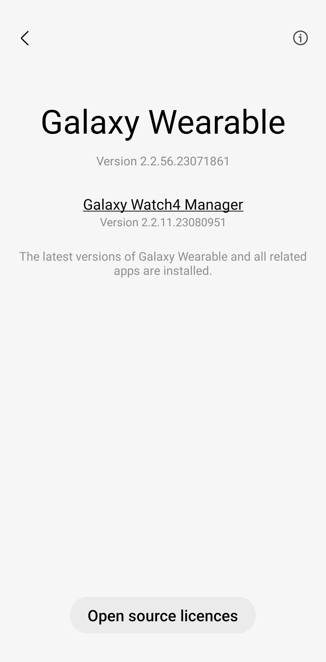 Galaxy watch 4 classic Wear App update issue - Samsung Members