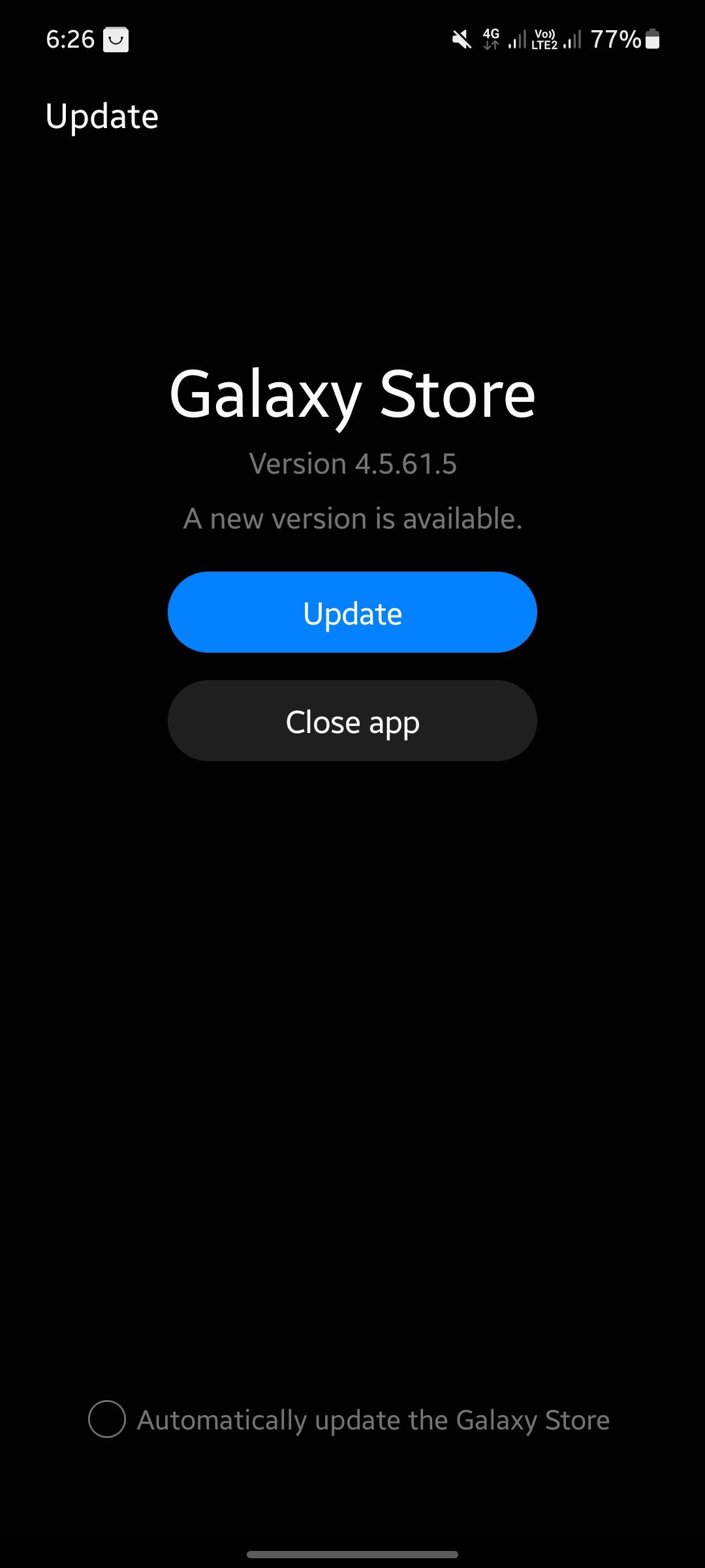 Galaxy Store New Update available ️ - Samsung Members