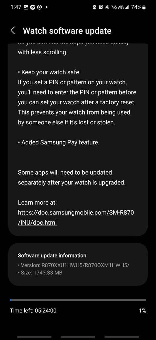 Galaxy Watch 4 OneUI 5 available in India - Samsung Members
