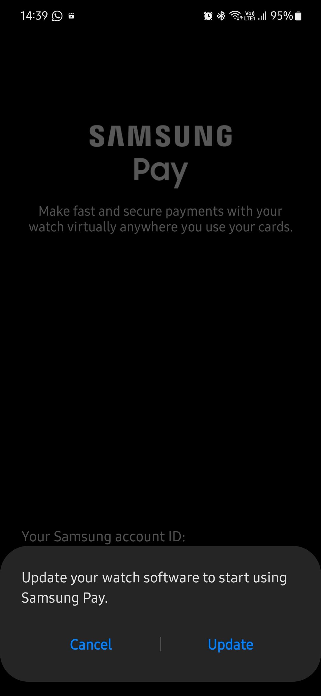 Solved: Galaxy watch 4 samsung pay issue - Samsung Members