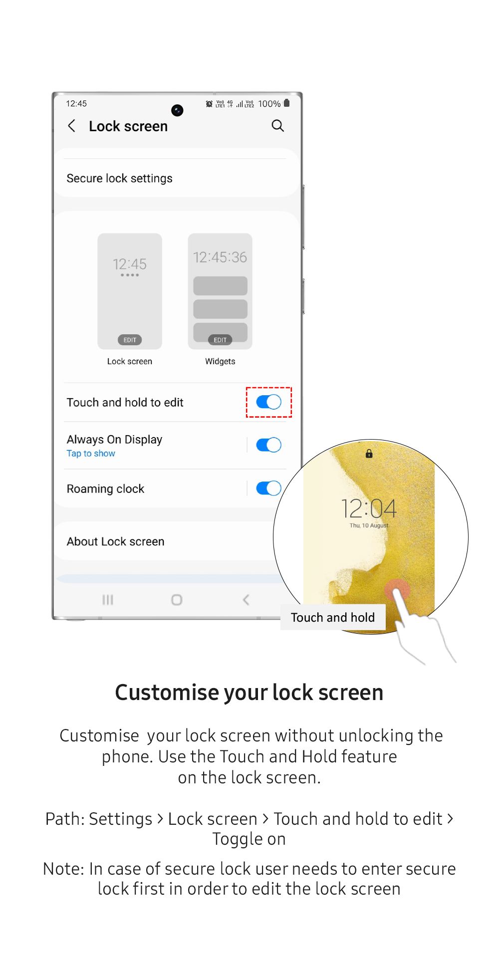 Galaxy Quick Tip : Customize your Lock Screen with... - Samsung Members