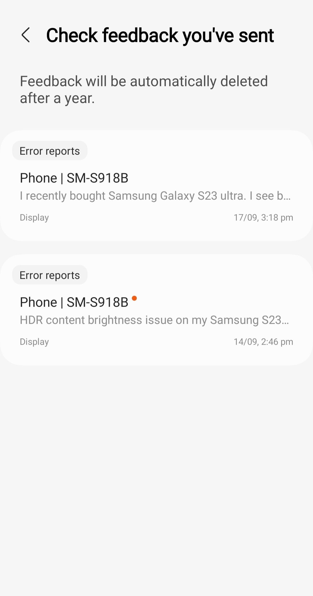 brightness issue on S23 ultra while watching HDR c... - Samsung Members