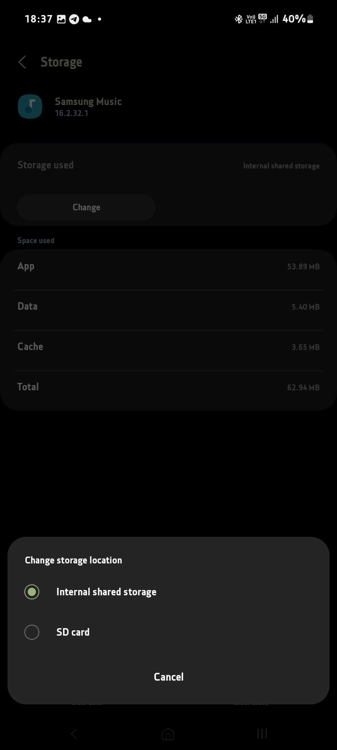 Solved: Change app storage location - Samsung Members