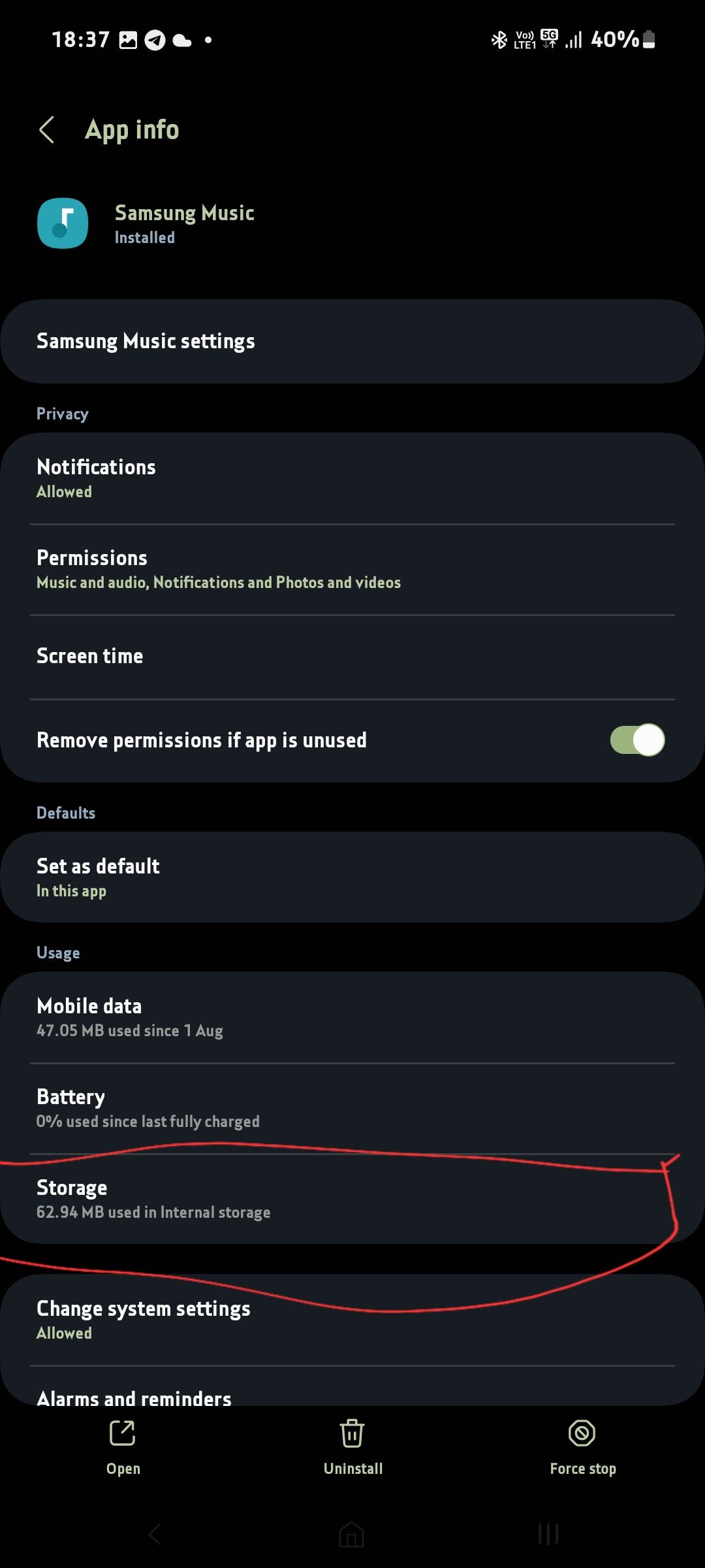 Solved: Change app storage location - Samsung Members