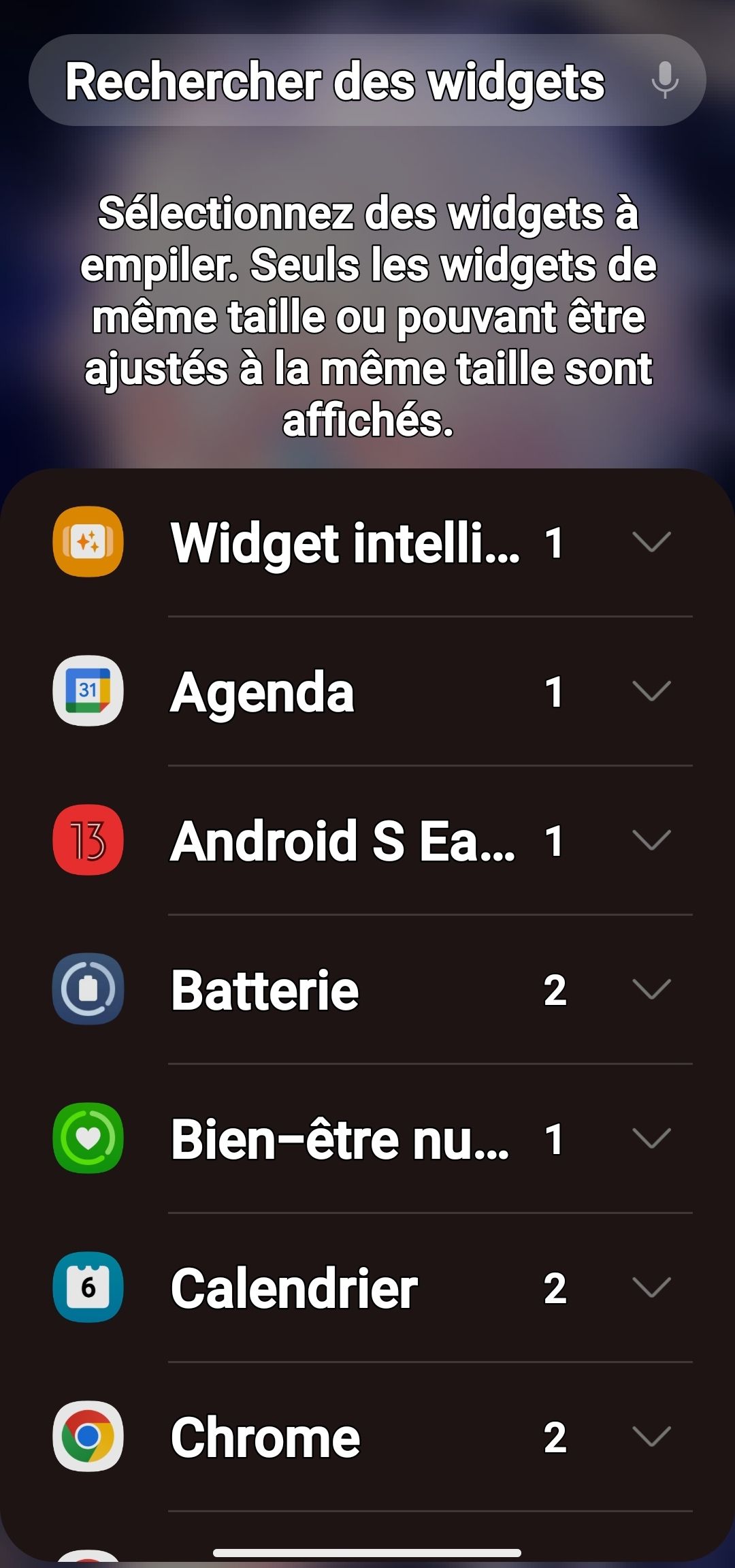 smart suggestions widget - Samsung Members