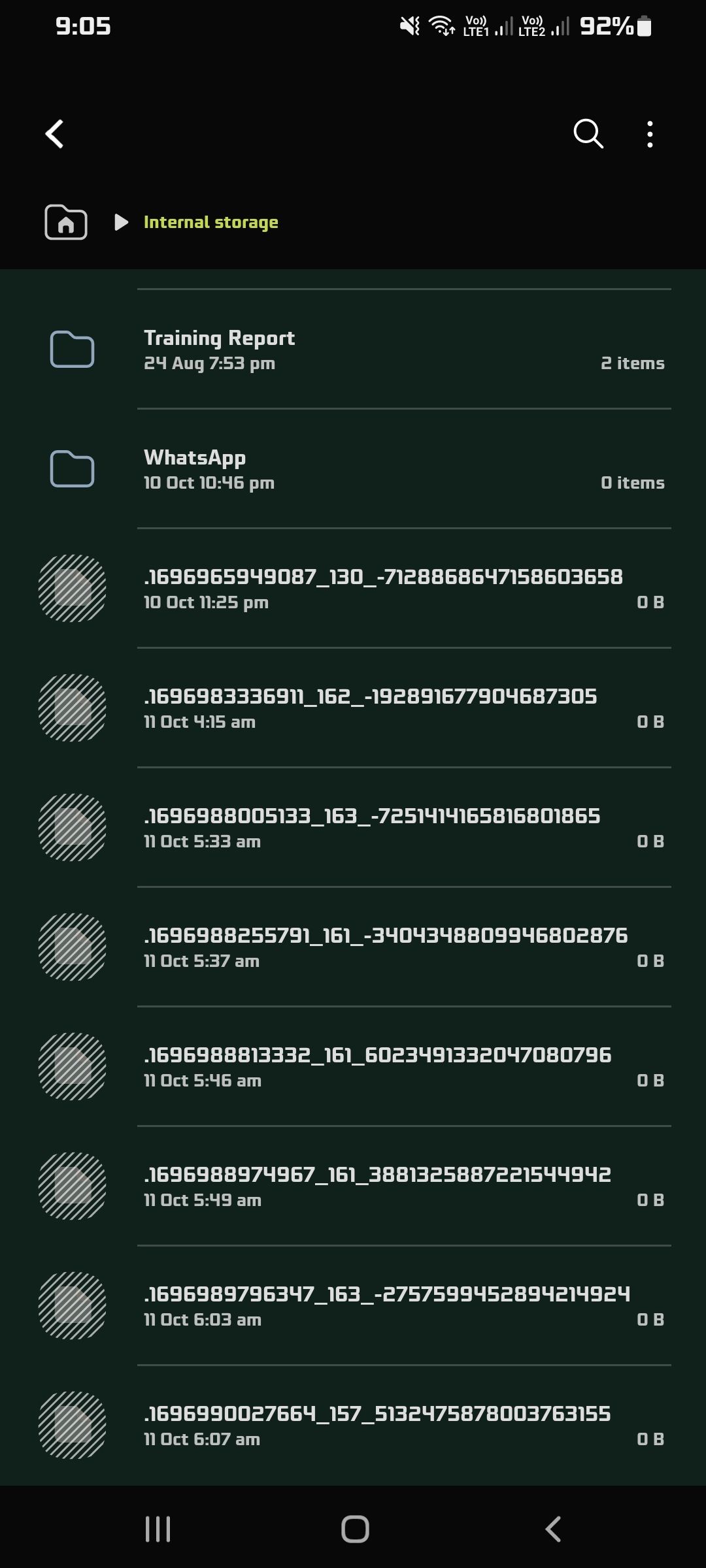 Creat Automatically junk folders 📂 - Samsung Members