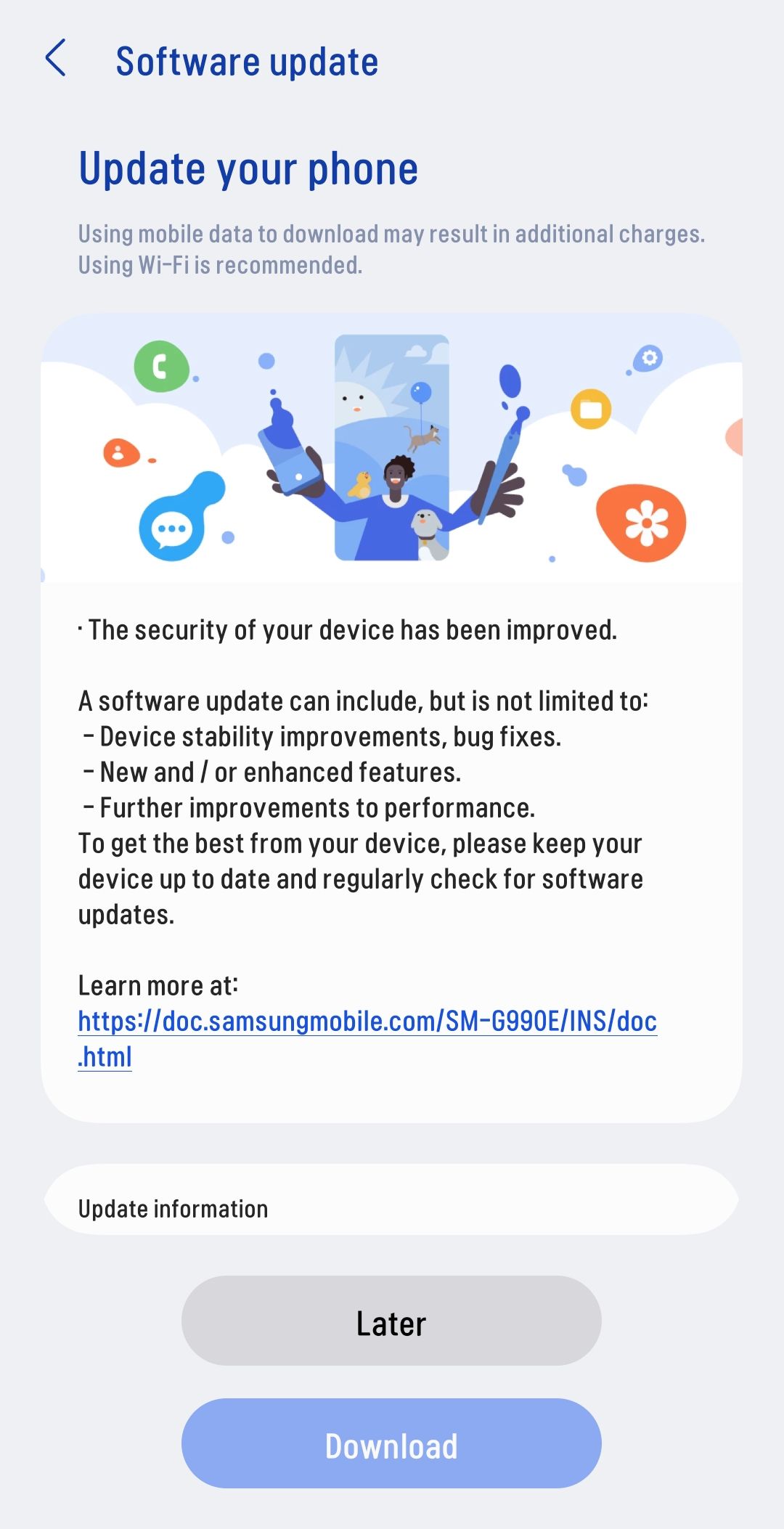 Software Update - Samsung Members
