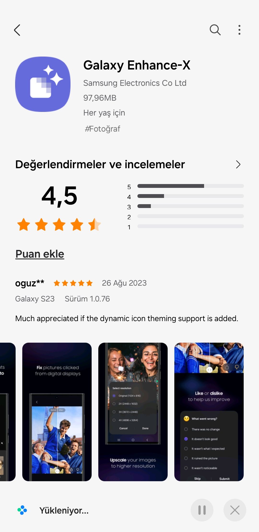 Galaxy Enhance-X'e 100 mb lık güncelleme geldi - Samsung Members