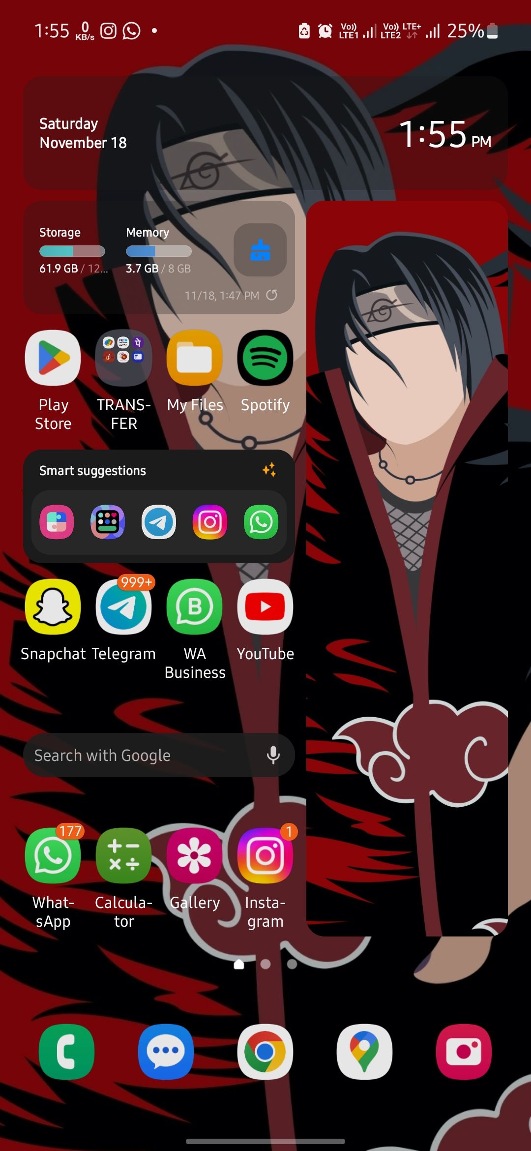 ITACHI UCHIHA THEME - Samsung Members