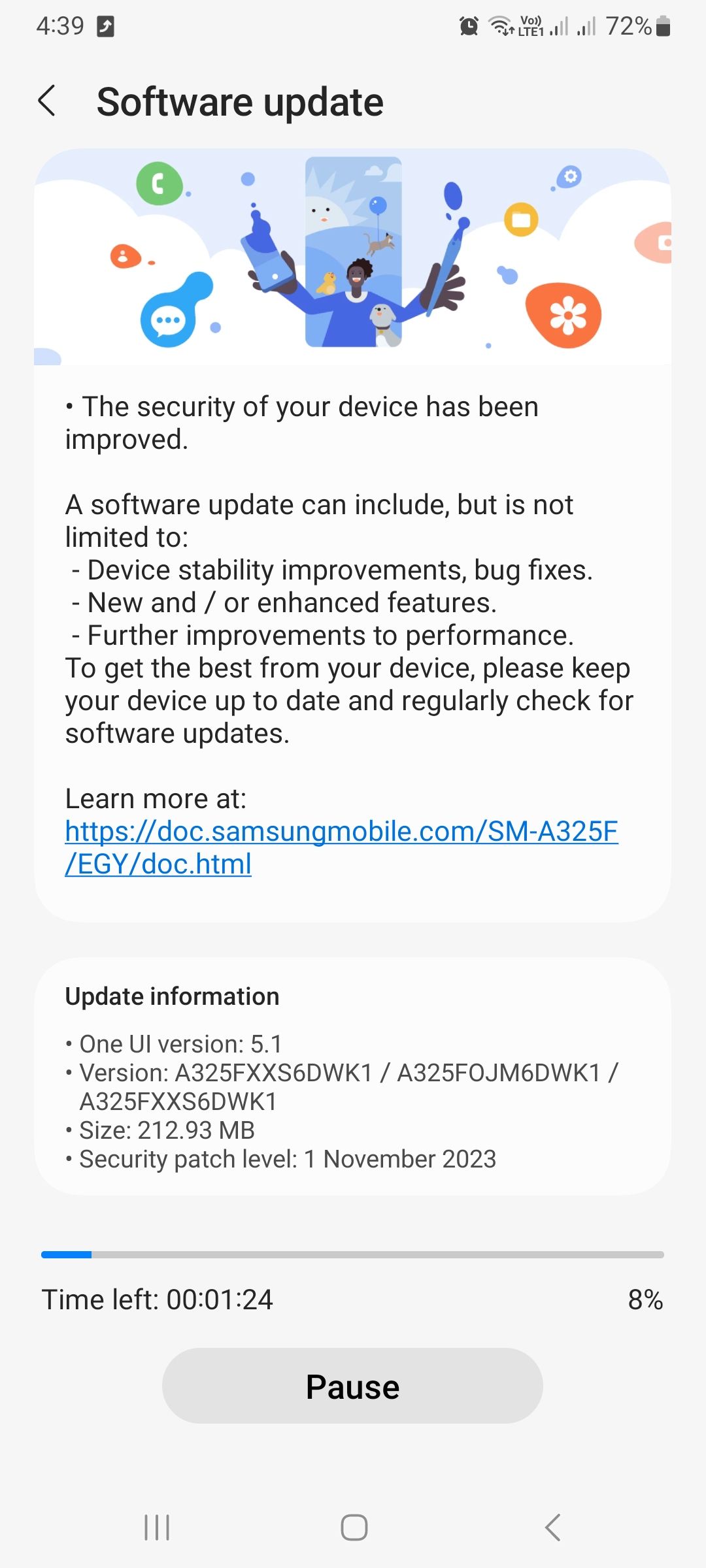 Samsung A32 4g November Update - Samsung Members