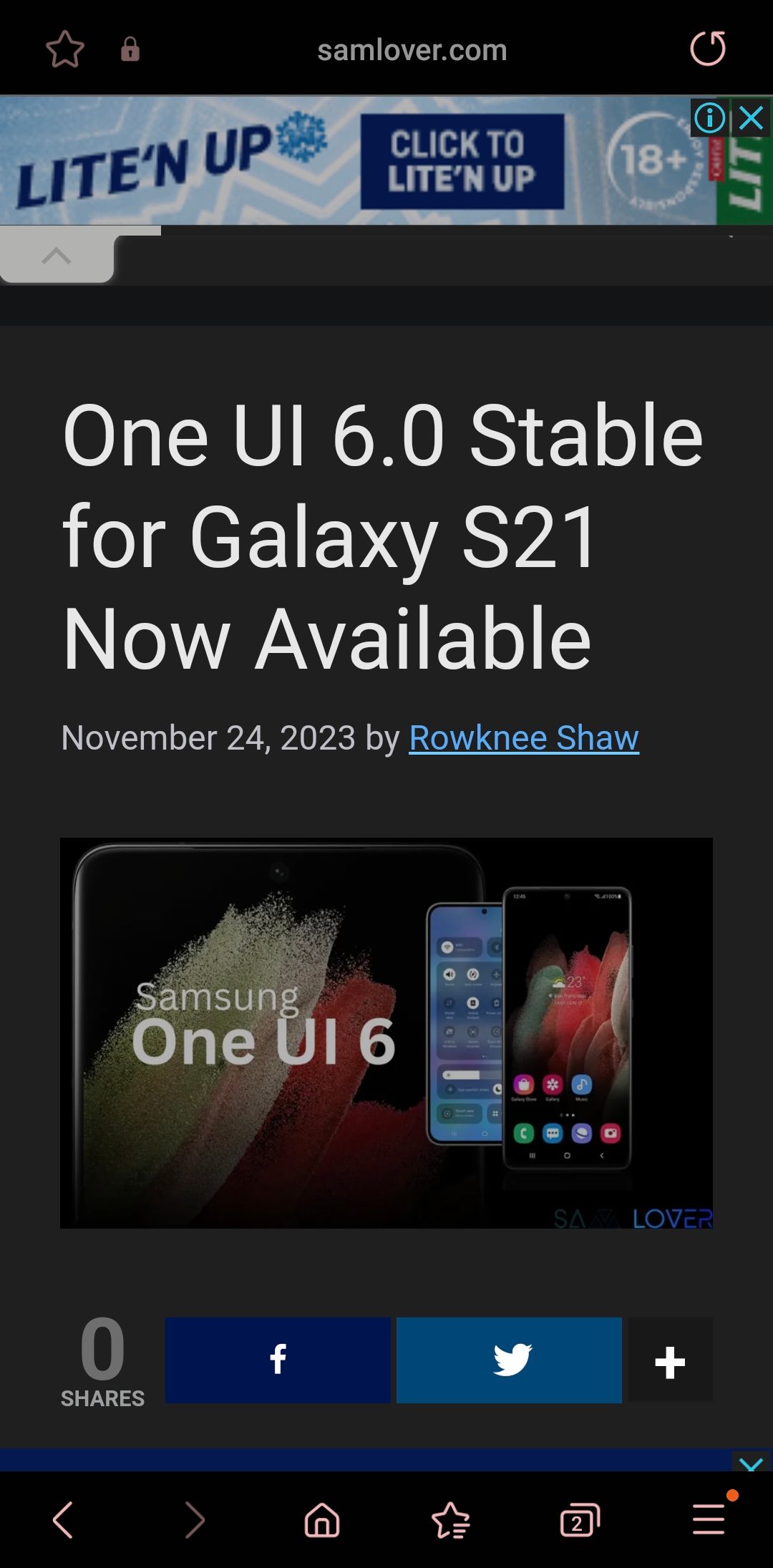 S21 Smartphones: One Ui6 available - Samsung Members