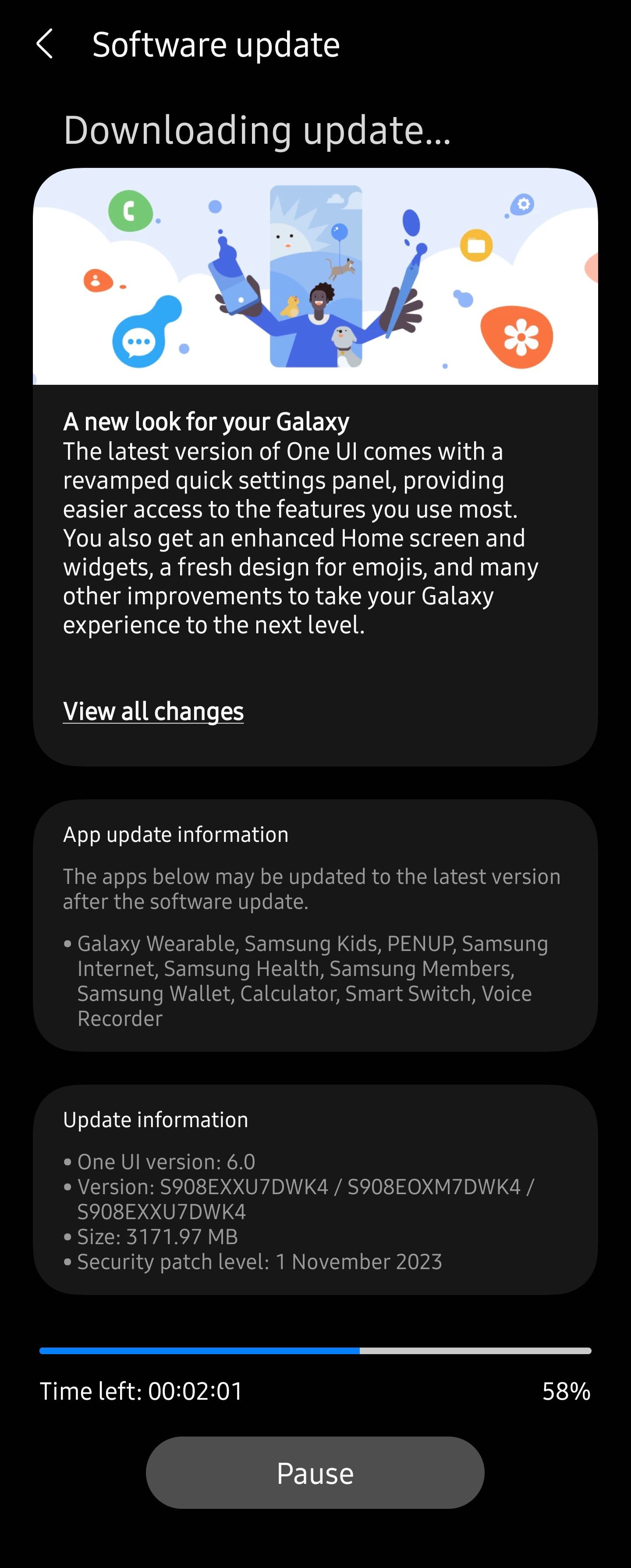 S22 Ultra ONE UI 6 (Android 14) - Samsung Members