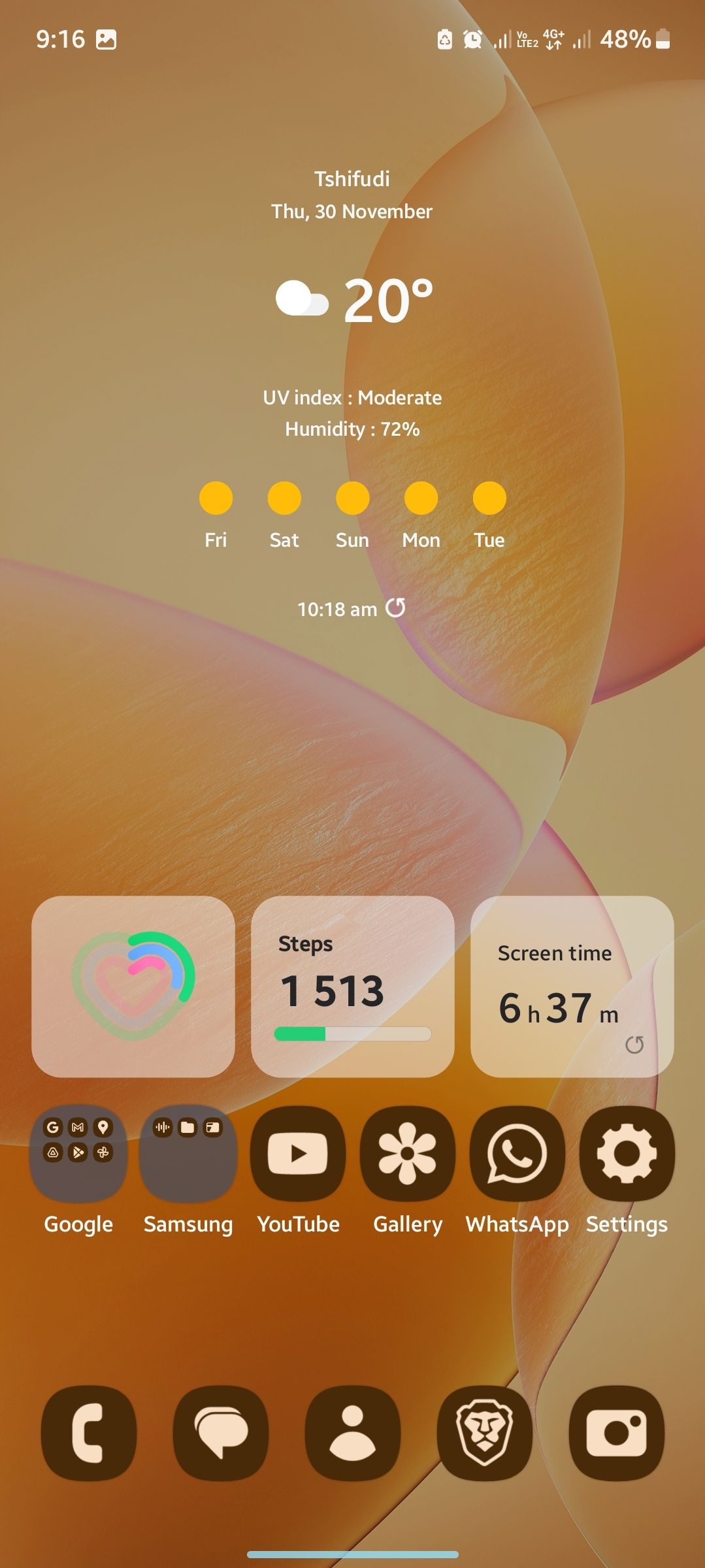 Homescreen and Lockscreen - Samsung Members