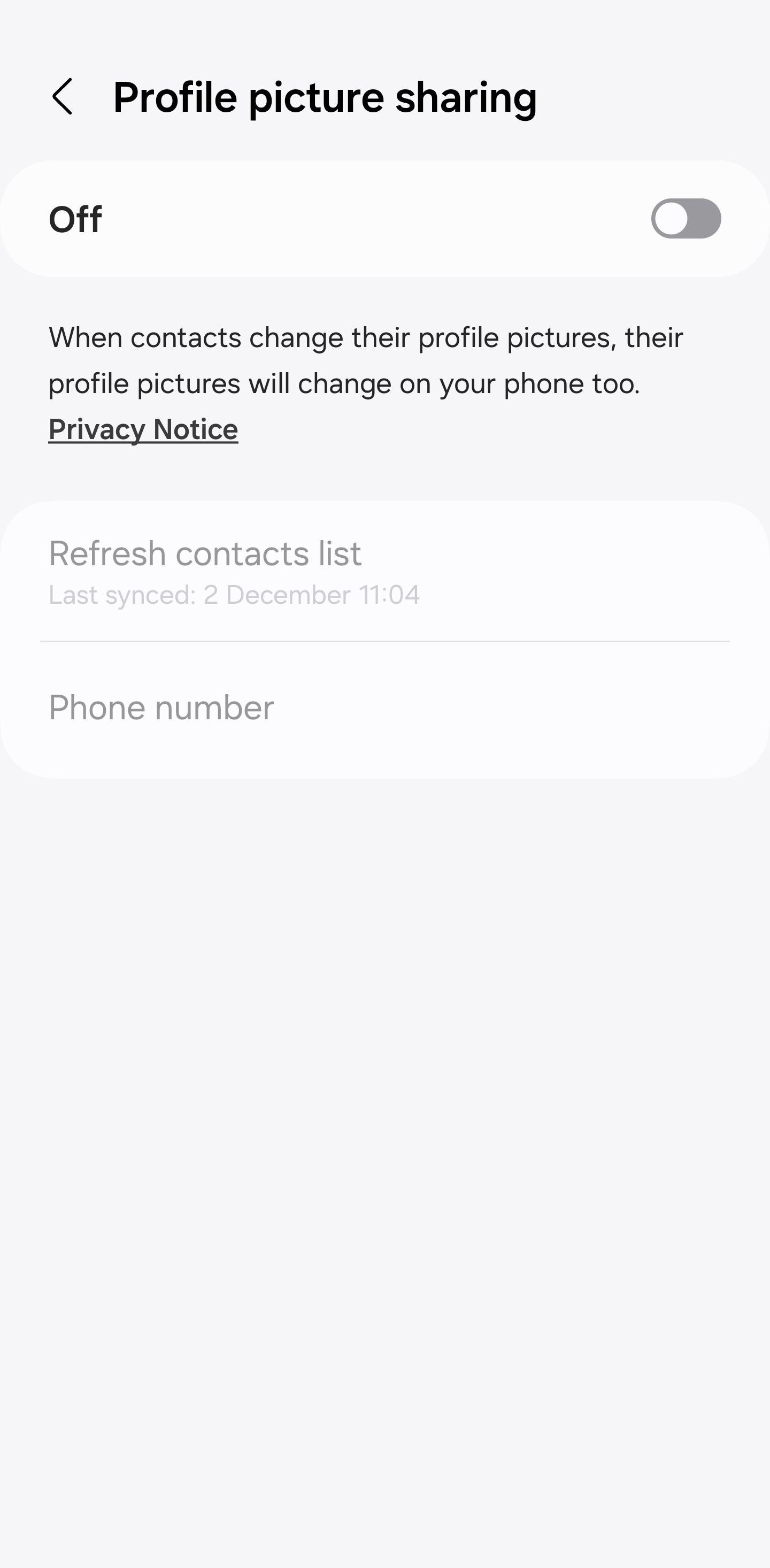 Full screen caller photo in phone app - Samsung Members
