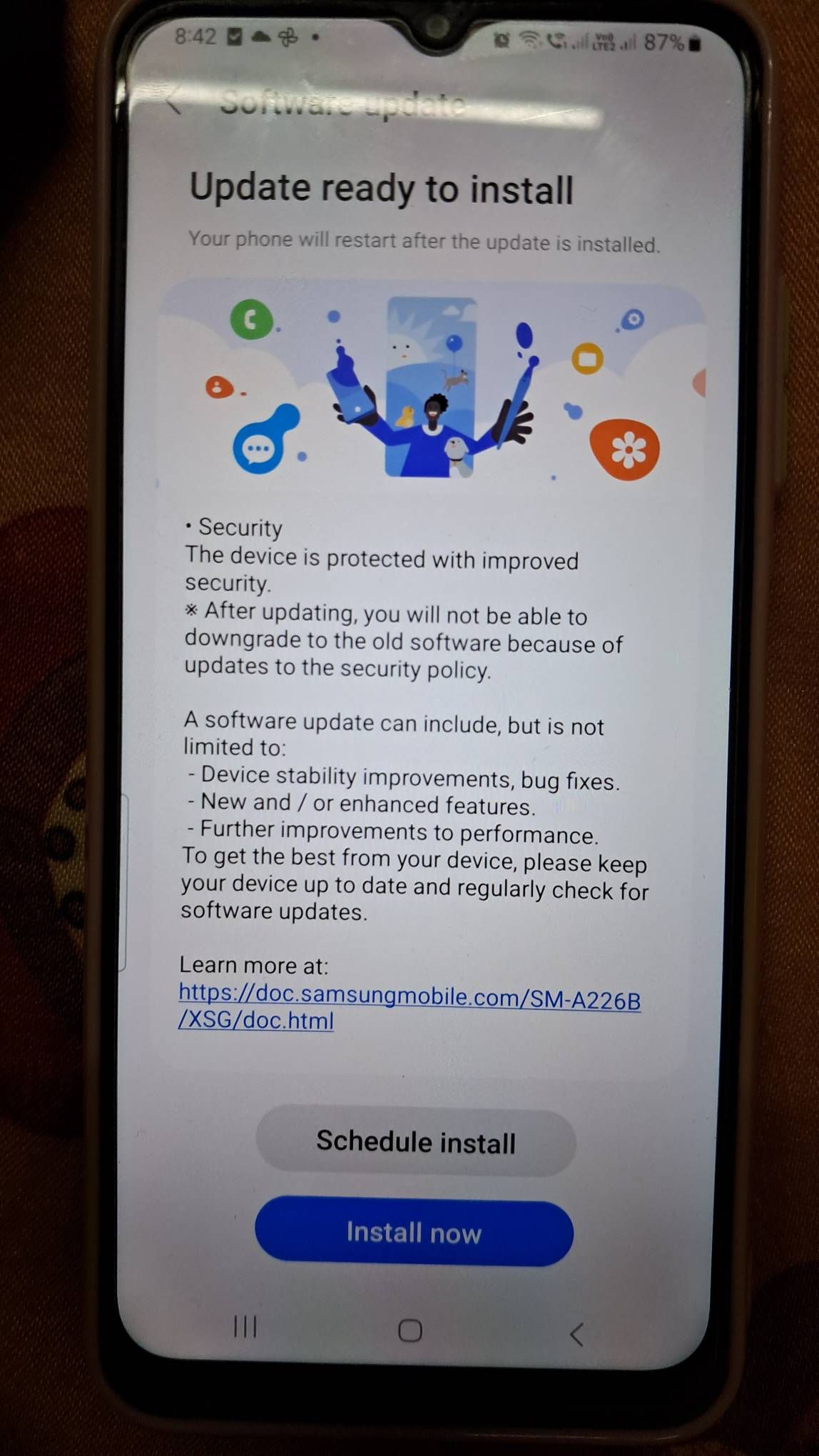 UAE variant A22 5G security update do it now! - Samsung Members