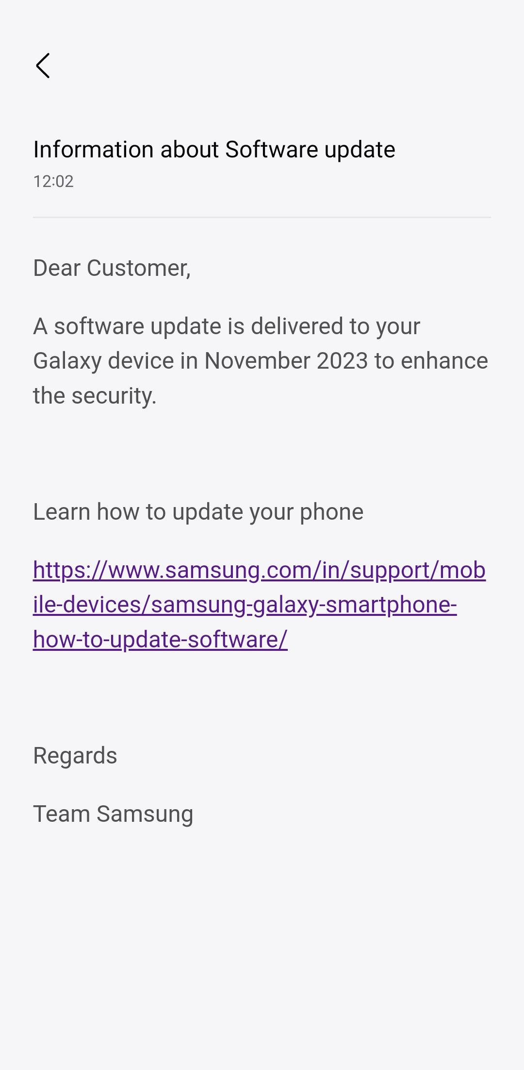 Software update! - Samsung Members